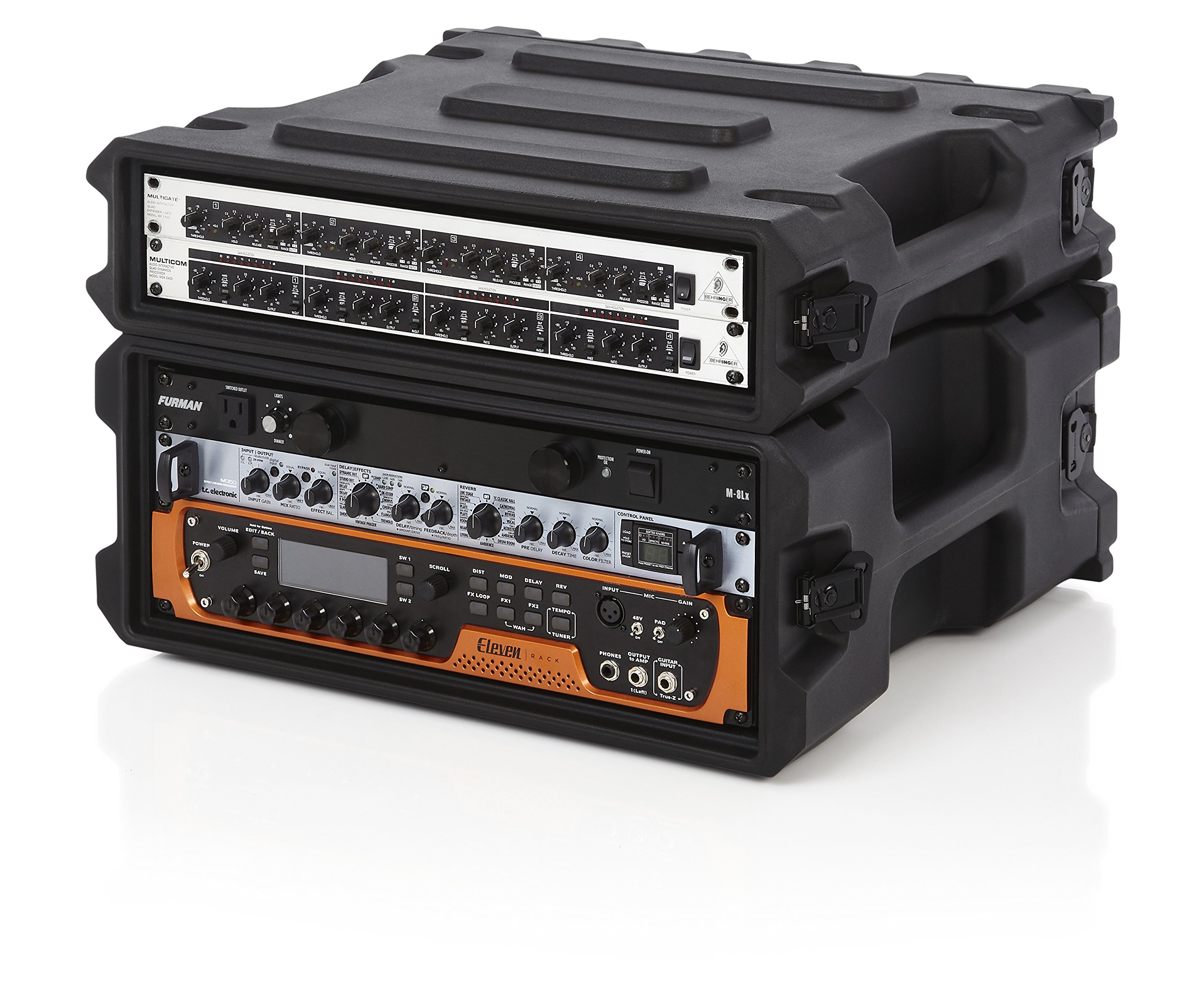 Gator Cases Pro Series Rotationally Molded 4U Rack Case with Standard ...