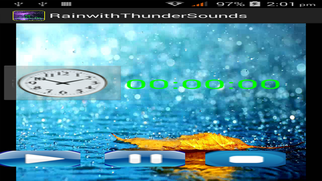 Rain with Thunders Sounds - App on Amazon Appstore