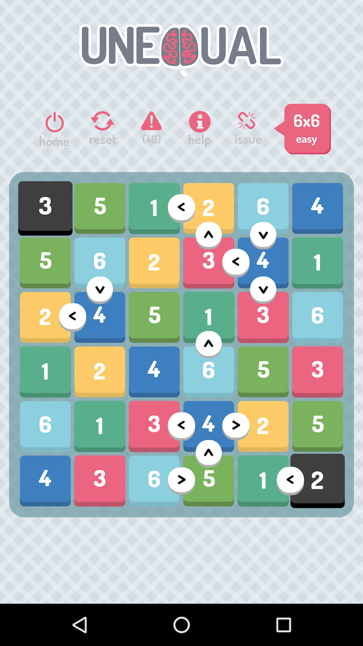 Unequal (Number Puzzle):Amazon.de:Appstore for Android