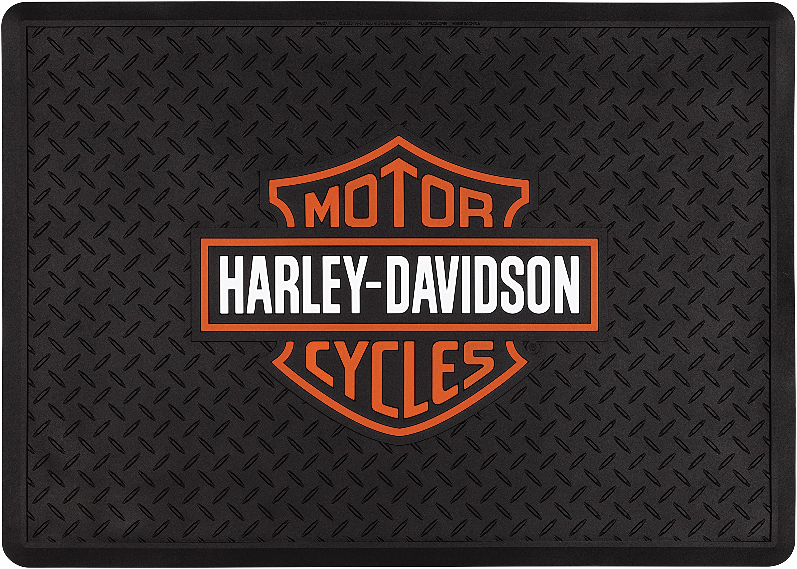 Amazon.com: Plasticolor 001807R01 Harley-Davidson Bar & Shield Heavy ...