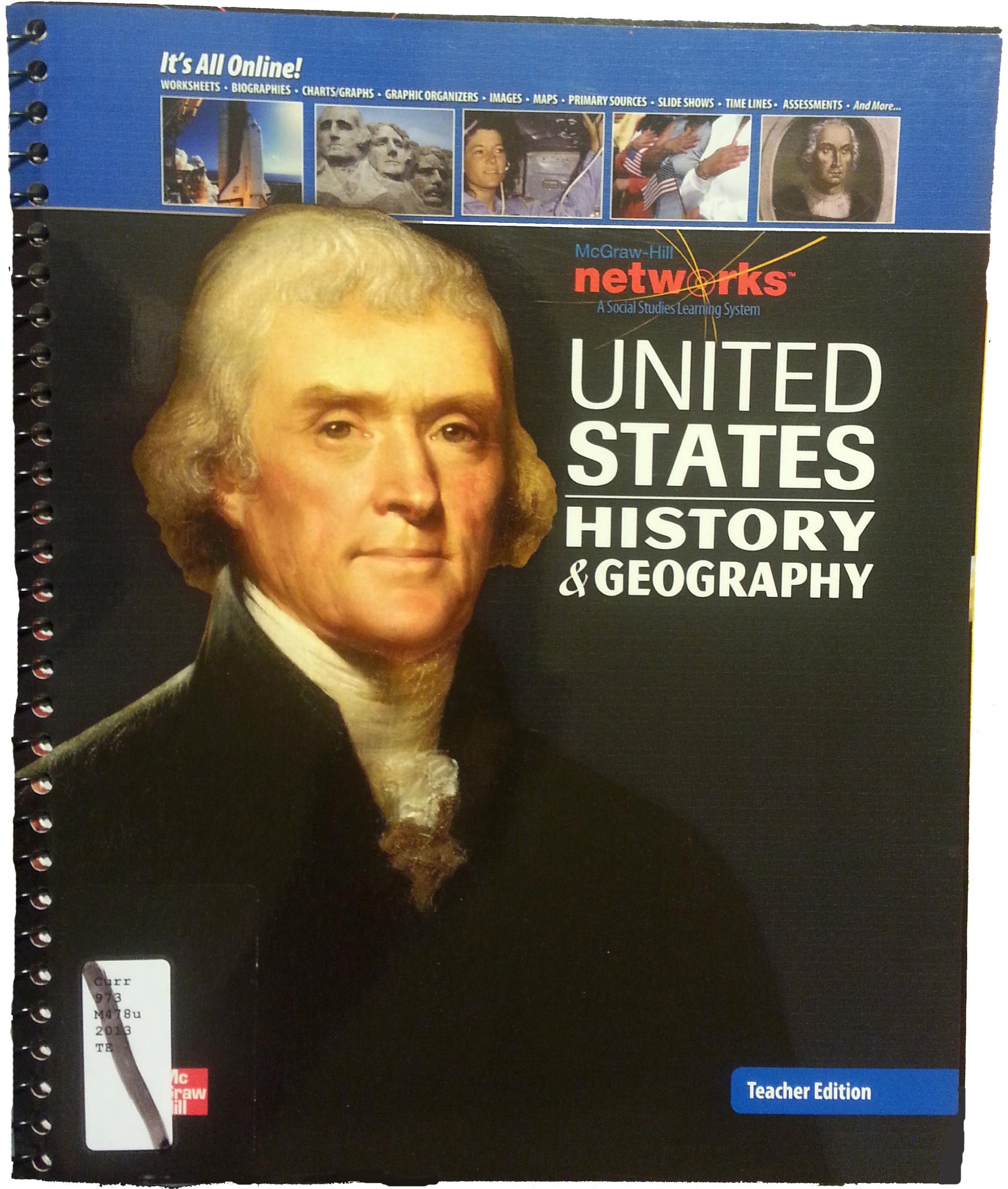 United States History and Geography, Teacher Edition: McGraw-Hill ...