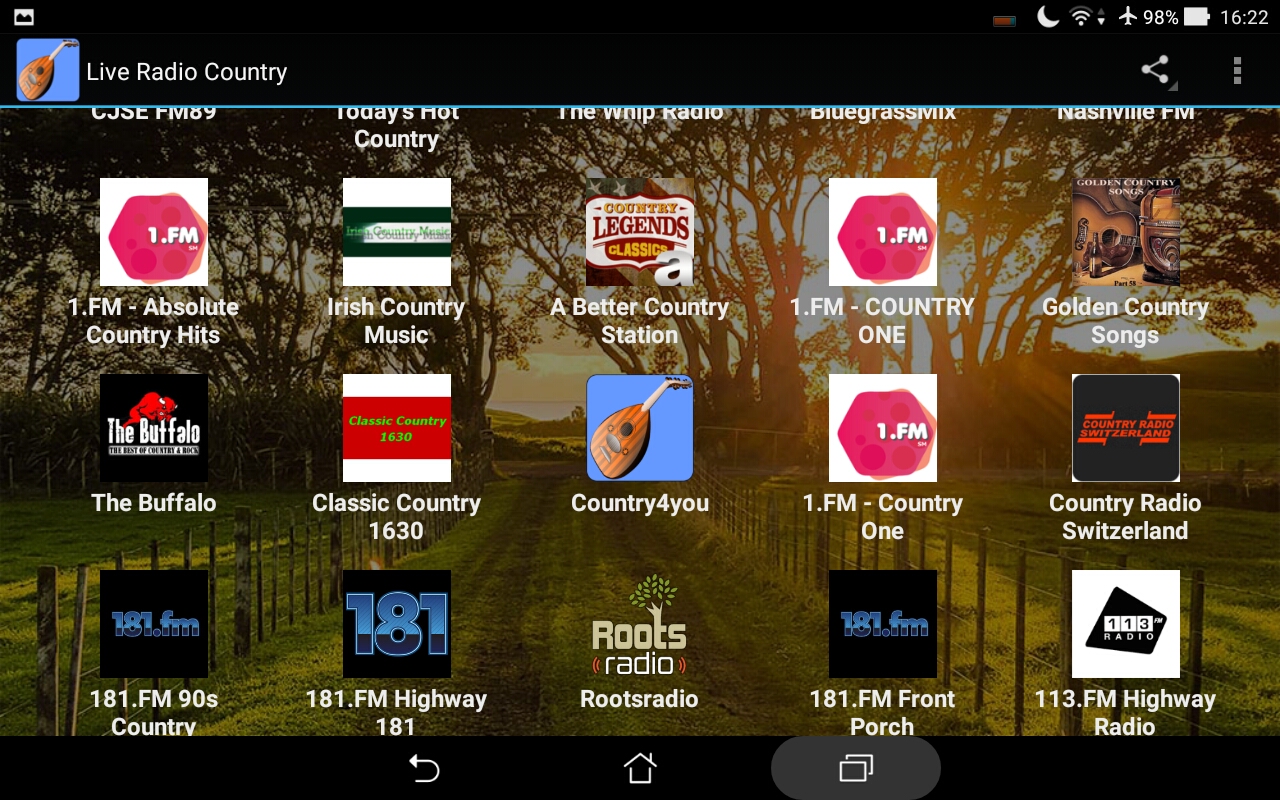 Live Radio Country - App on Amazon Appstore