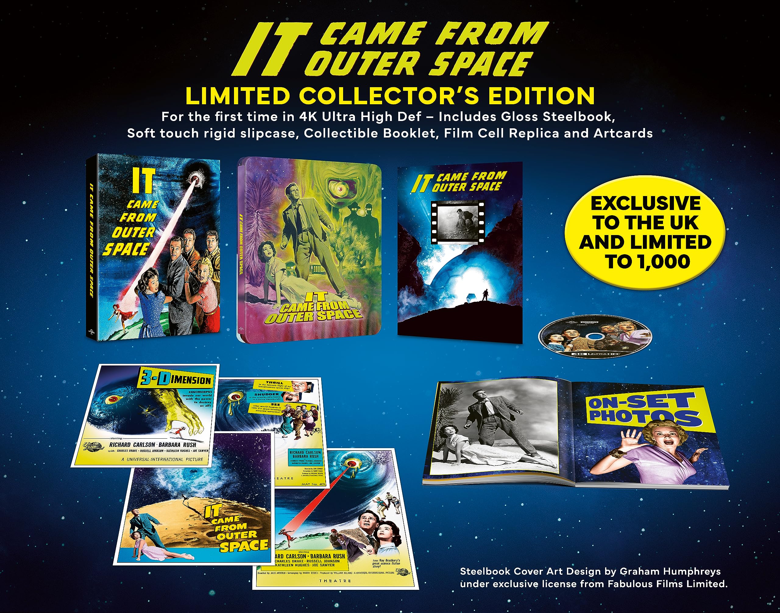 It Came From Outer Space [Collector's Edition] [4K Ultra HD] [1953 ...