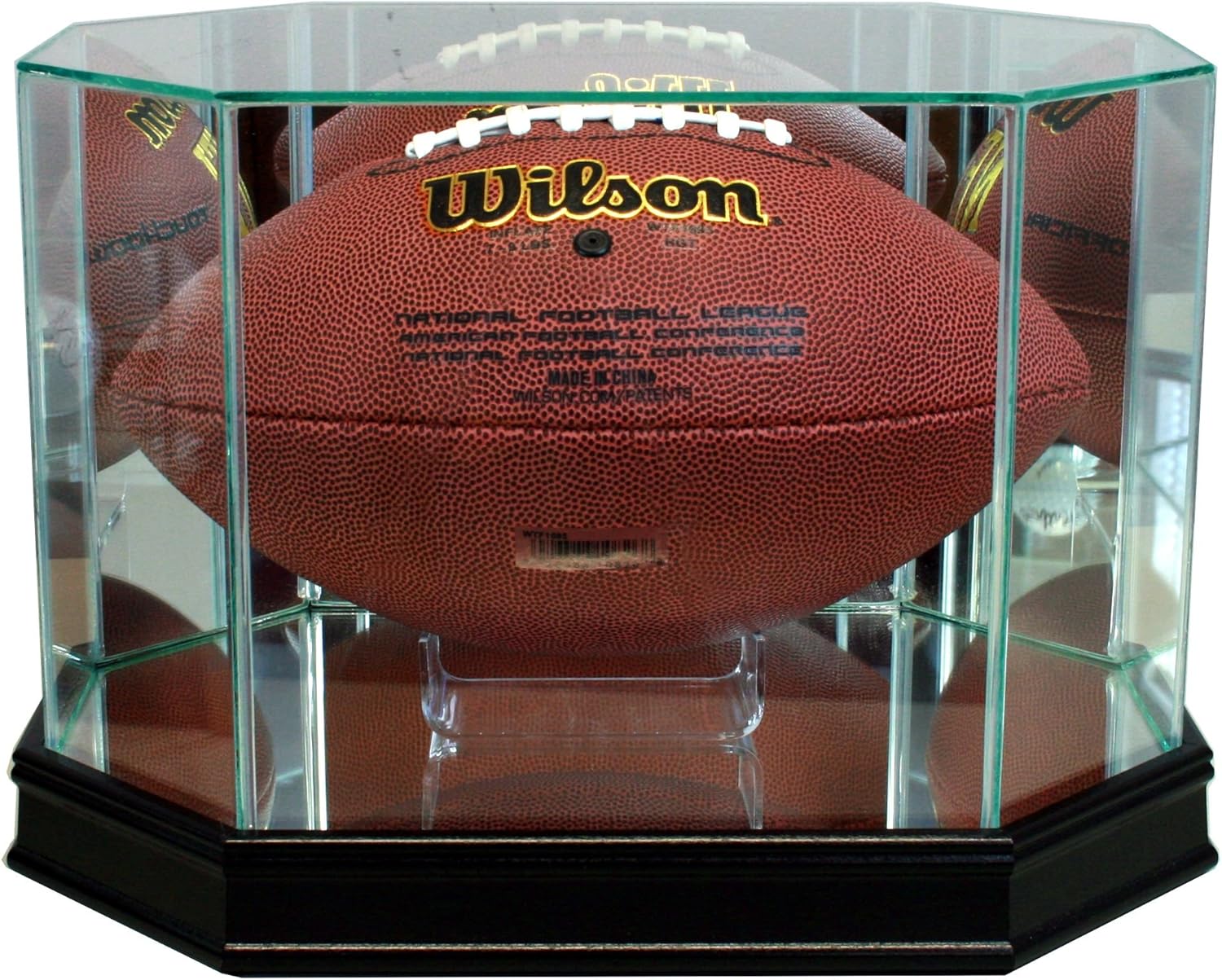 Amazon.com: Perfect Cases Octagon Football Display Case : Sports & Outdoors