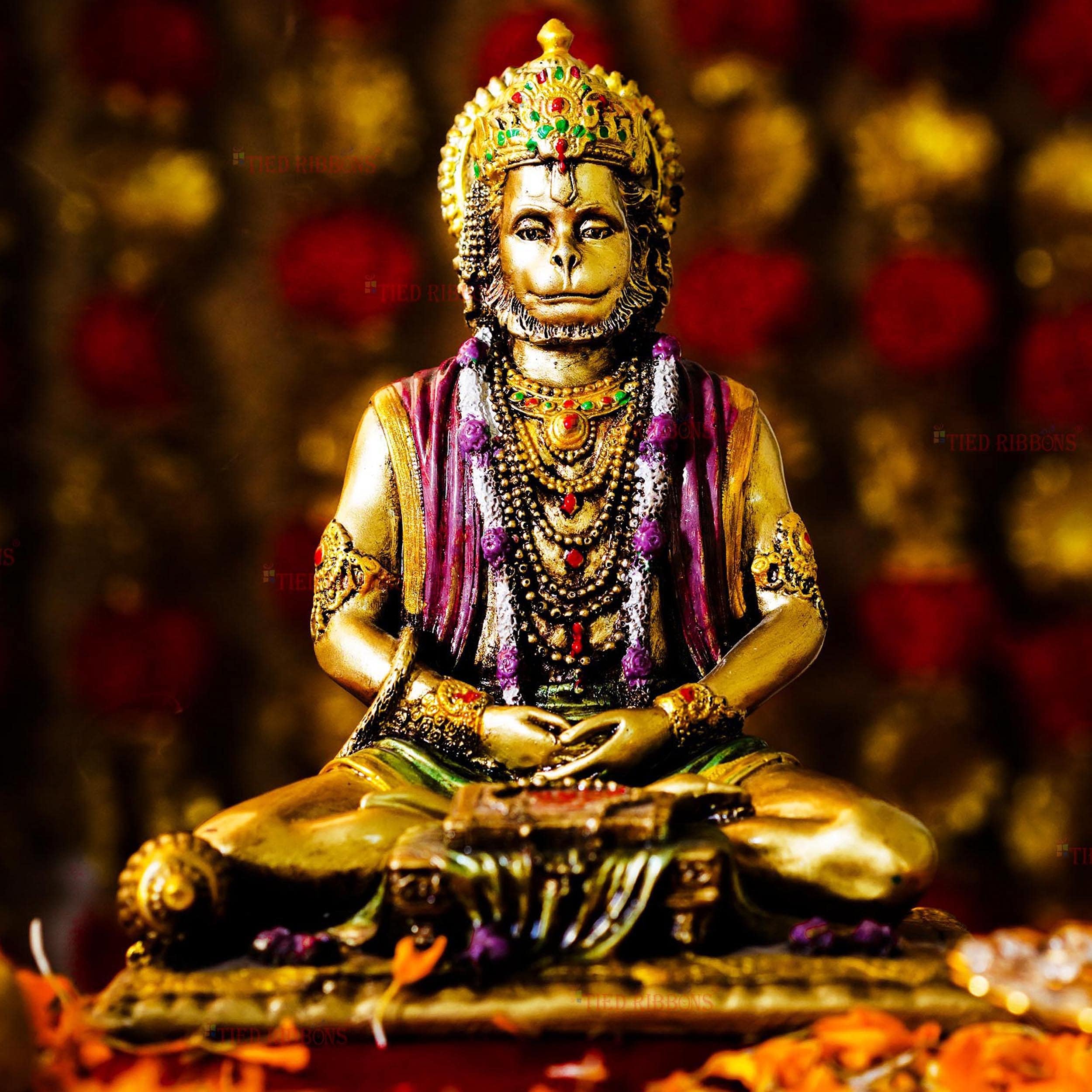 Buy Murti hub Shri Hanuman Idol Bajrang Bali Idol/Shri Hanuman ji Murti ...