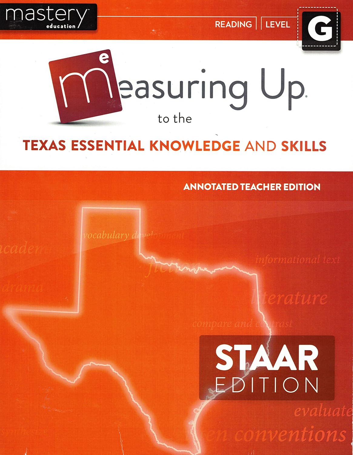 Measuring Up to the TEKS Annotated Teacher's Edition Reading Level G ...
