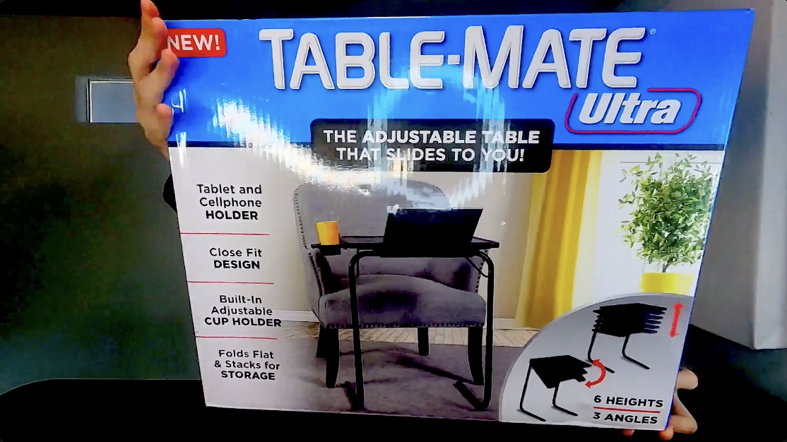 Watch Best TV Tray? | Table-Mate Ultra Folding Tray Table on Amazon Live