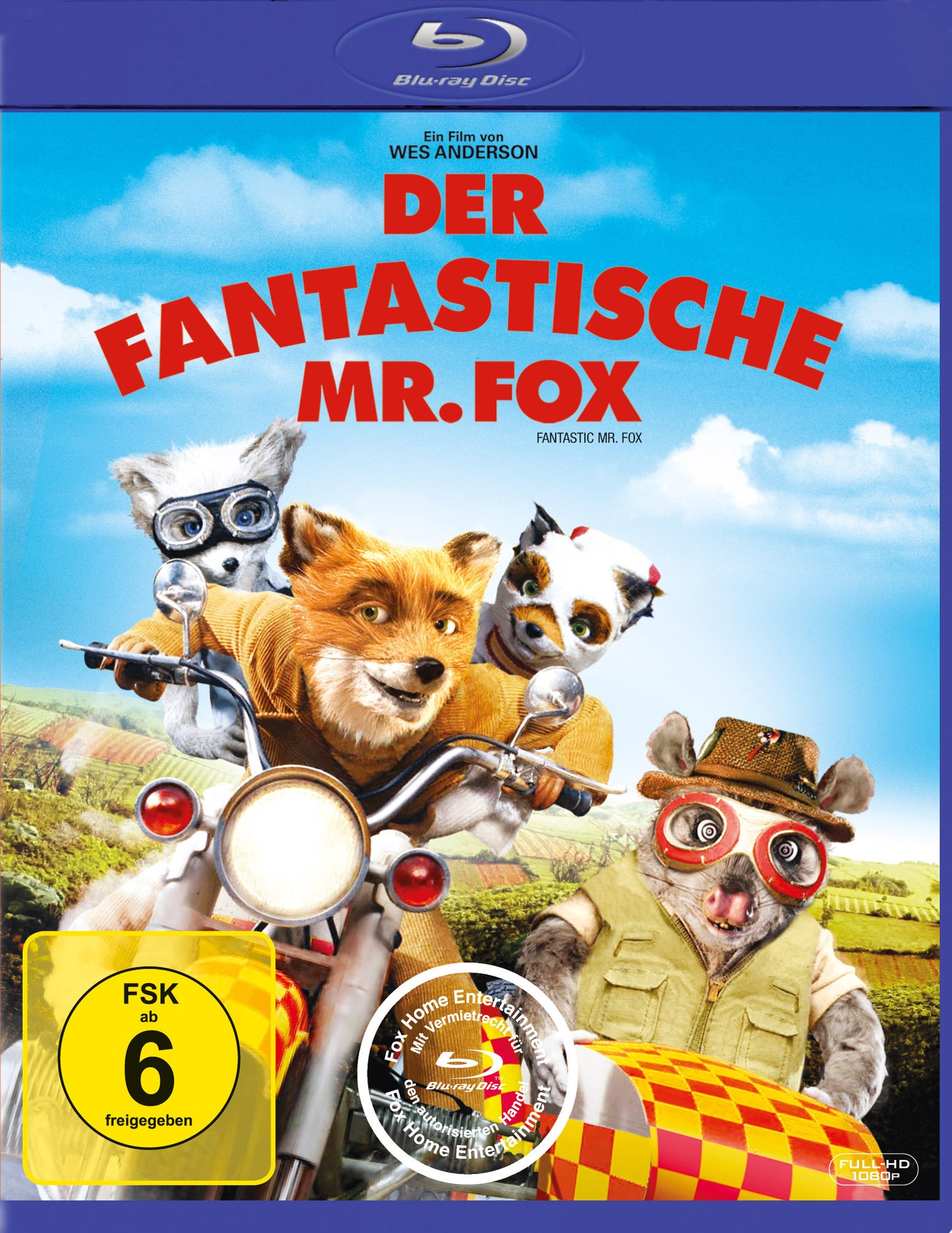 Der fantastische Mr. Fox [Blu-ray]: Amazon.de: Anderson, Wes: DVD & Blu-ray