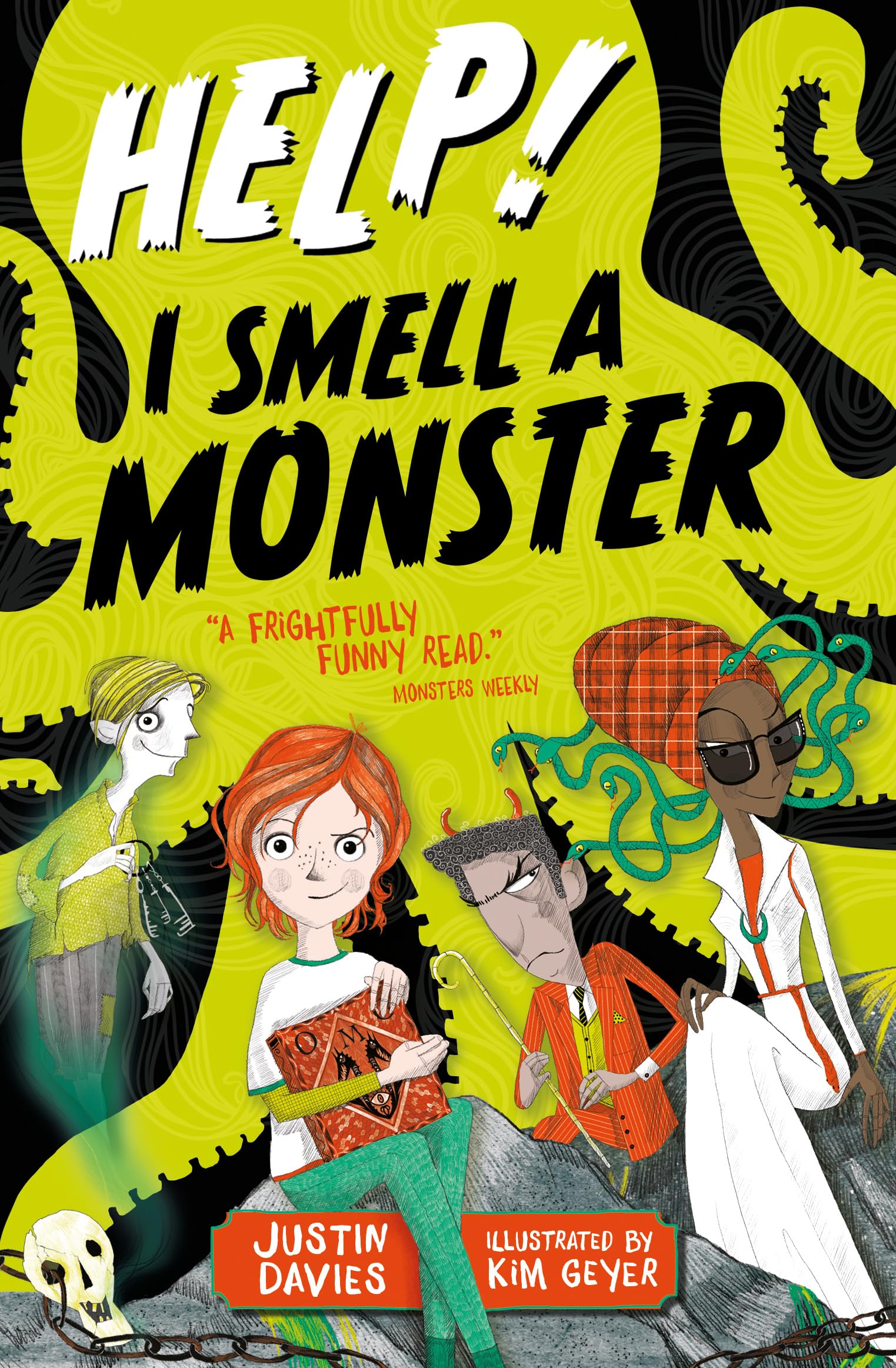 Help! I Smell a Monster: Amazon.co.uk: Davies, Justin, Geyer, Kim ...