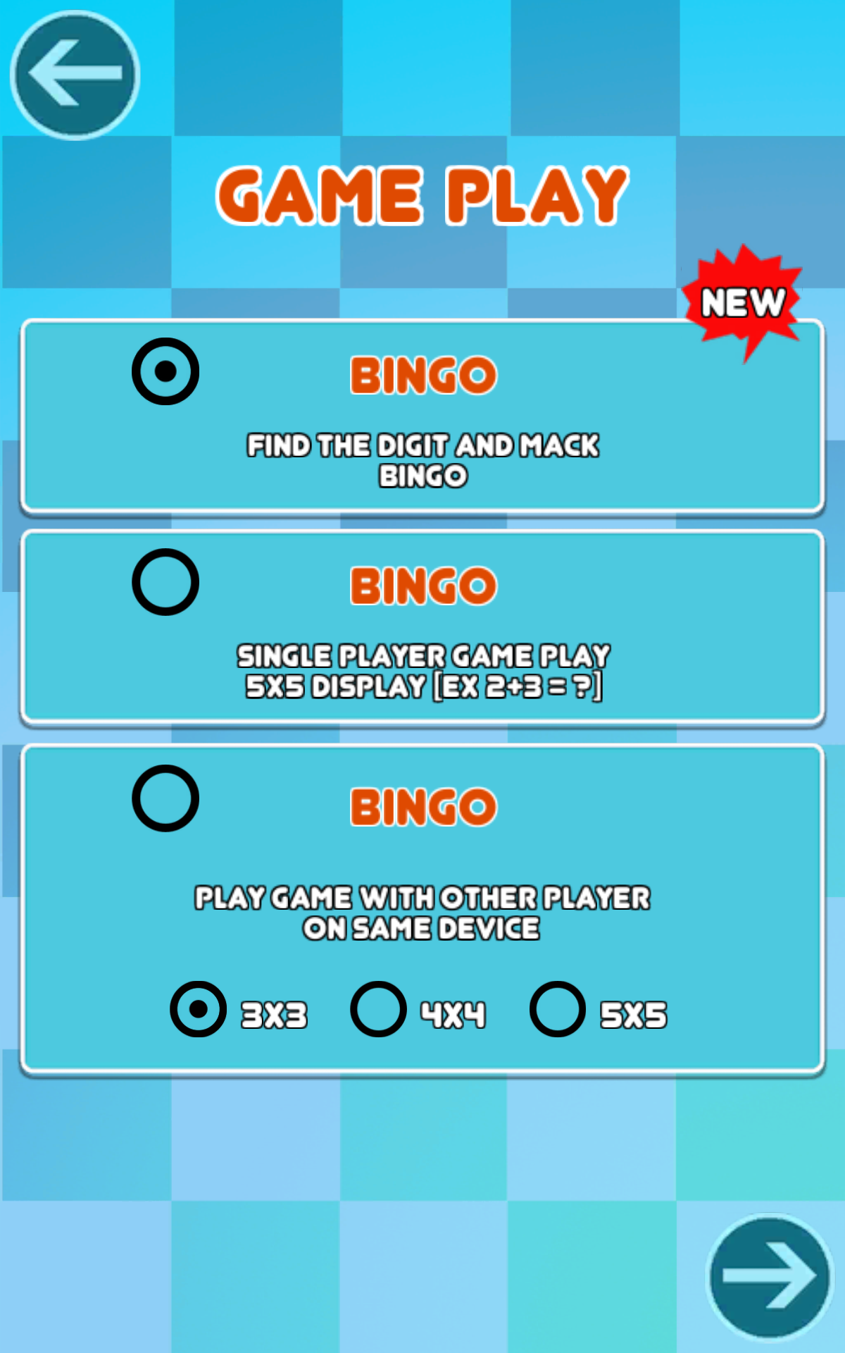 Math bingo - App on Amazon Appstore
