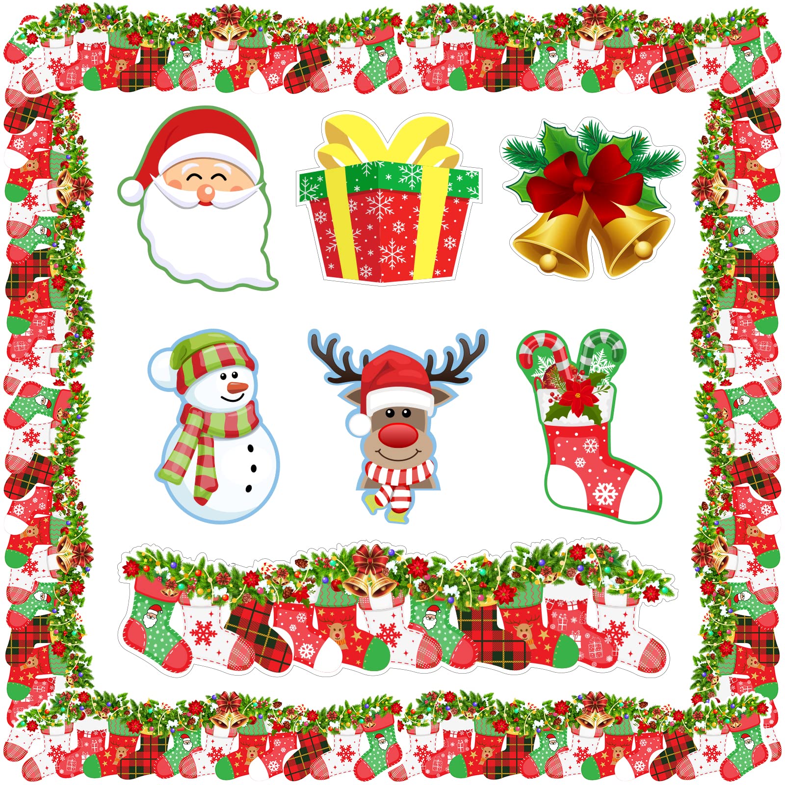 Santa Claus Border Clip Art