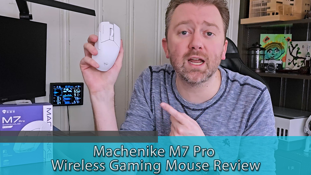 Watch Machenike M7 Pro Wireless Gaming Mouse - Review on Amazon Live
