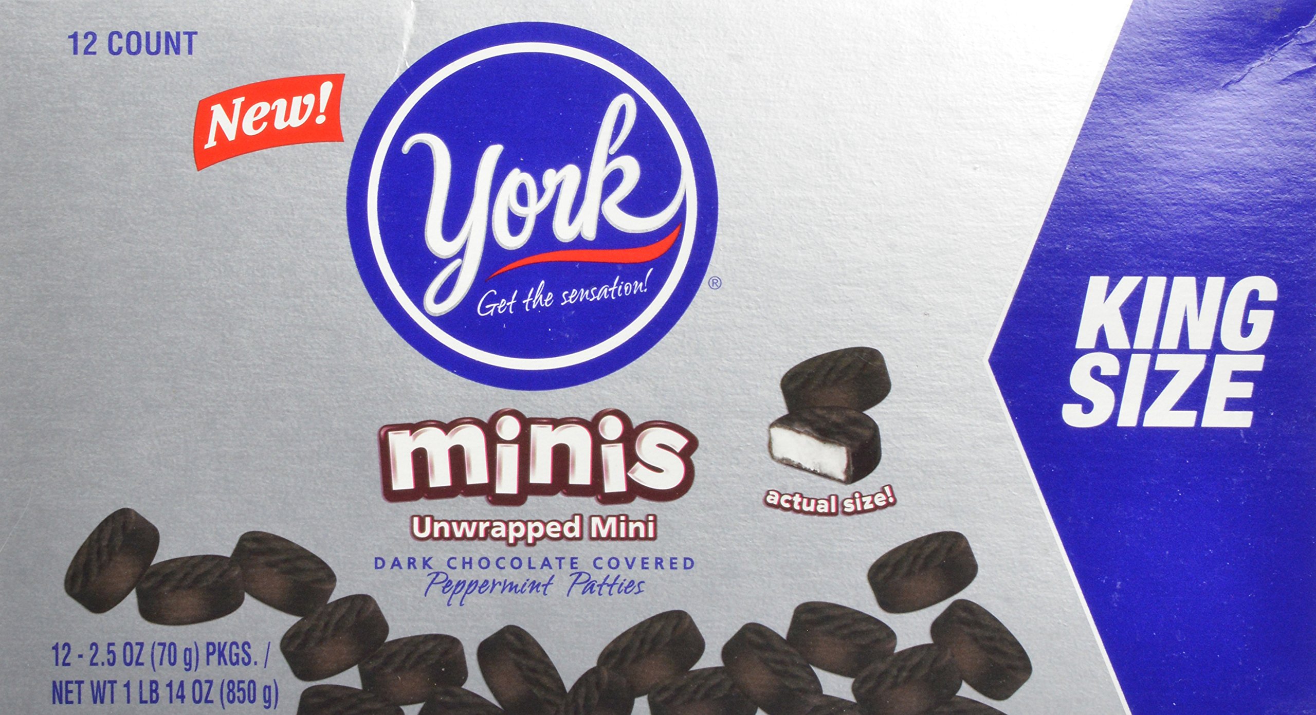 York Peppermint Patty Mini YORK YORK Dark Chocolate Snack Size