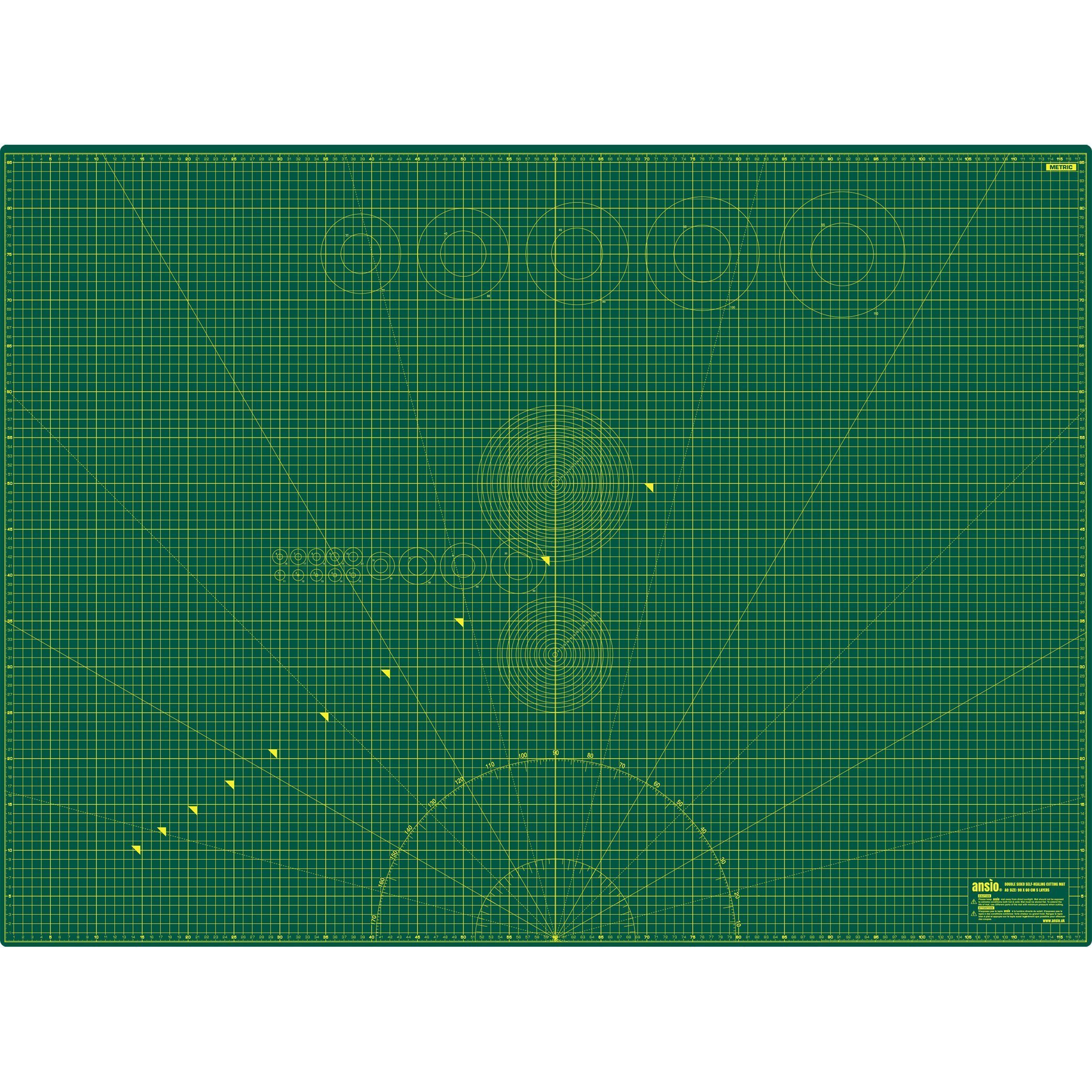 ANSIO Craft Mat Self Healing A0 Double Sided 5Layers - Quilting, Sewing ...