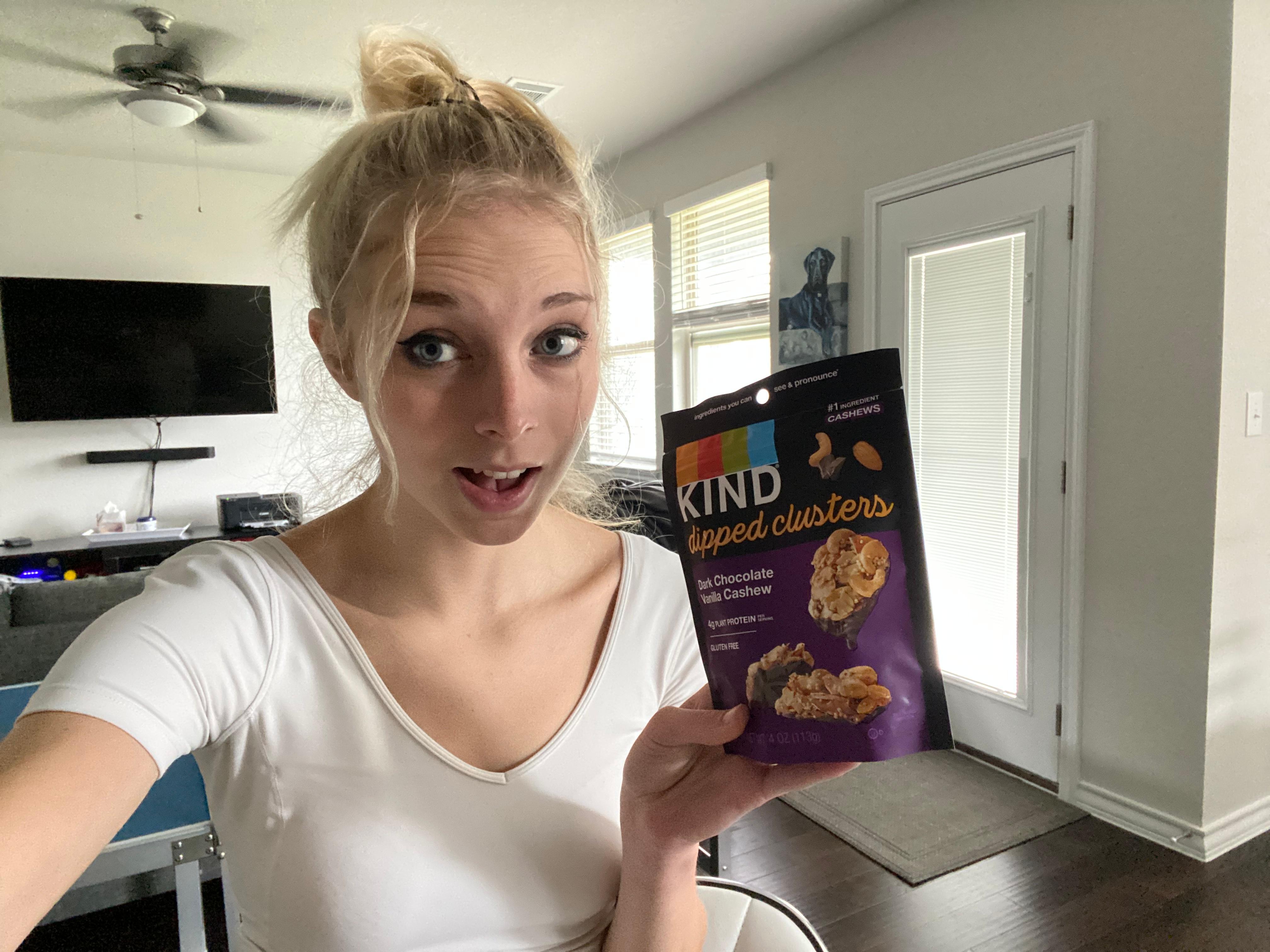 Watch Honest Review of KIND Clusters Dipped on Amazon Live