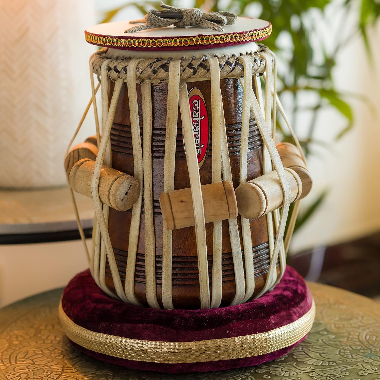Buy Maharaja Musicals Dayan Tabla, Sheesham Wood, With Gajra, Concert ...