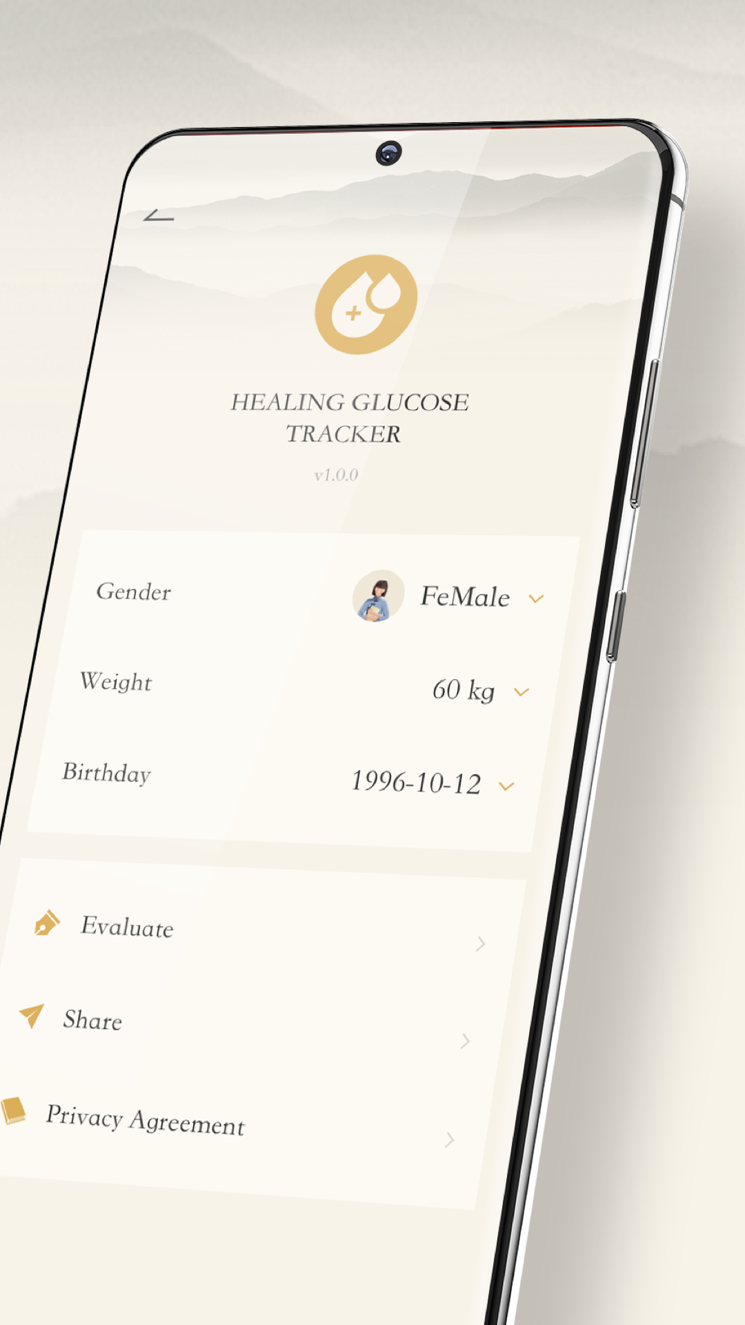 Healing Glucose Tracker - App on Amazon Appstore