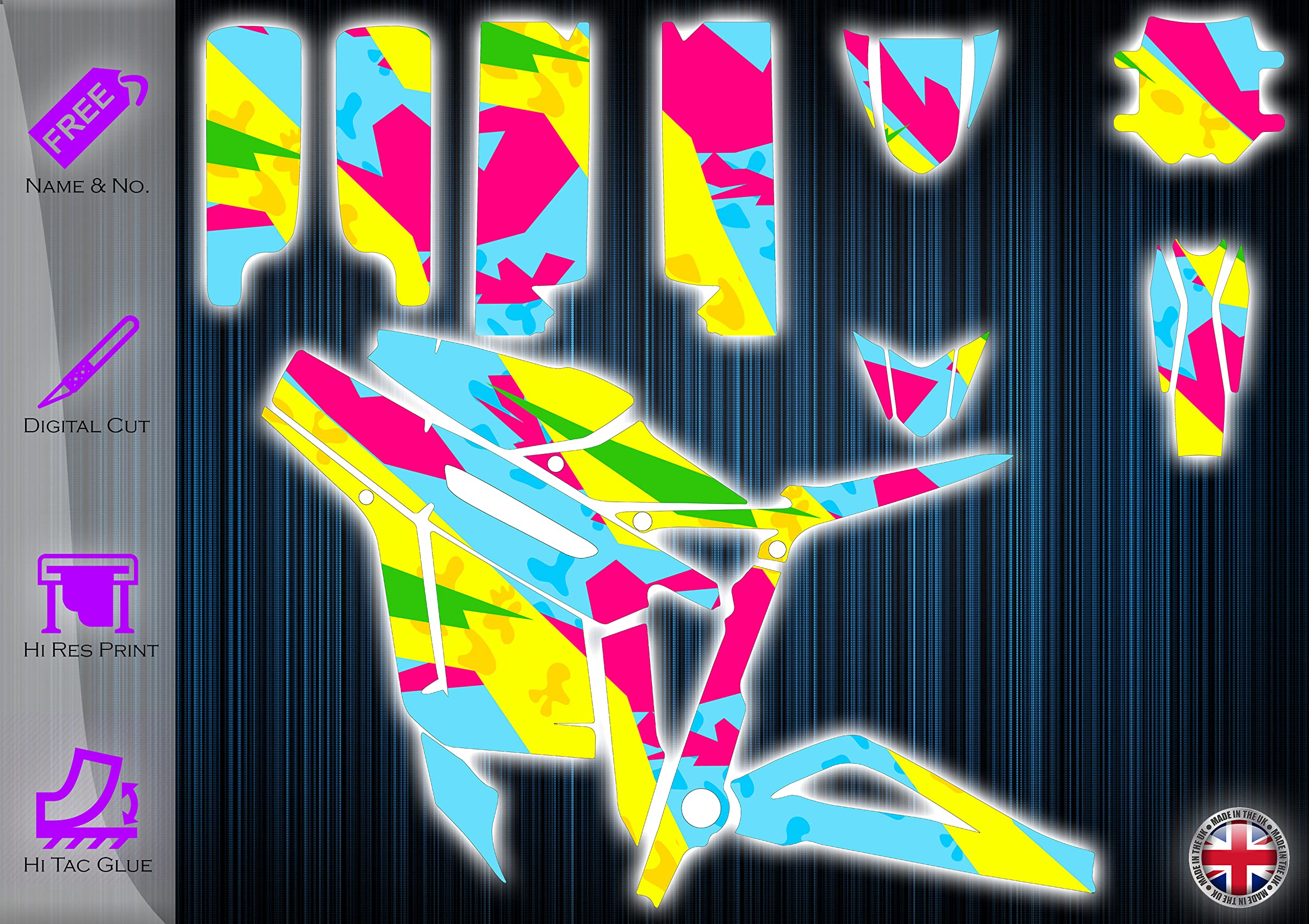Buy EXPRESS GRAPHICS Compatible with TALARIA STING STICKER KIT ...