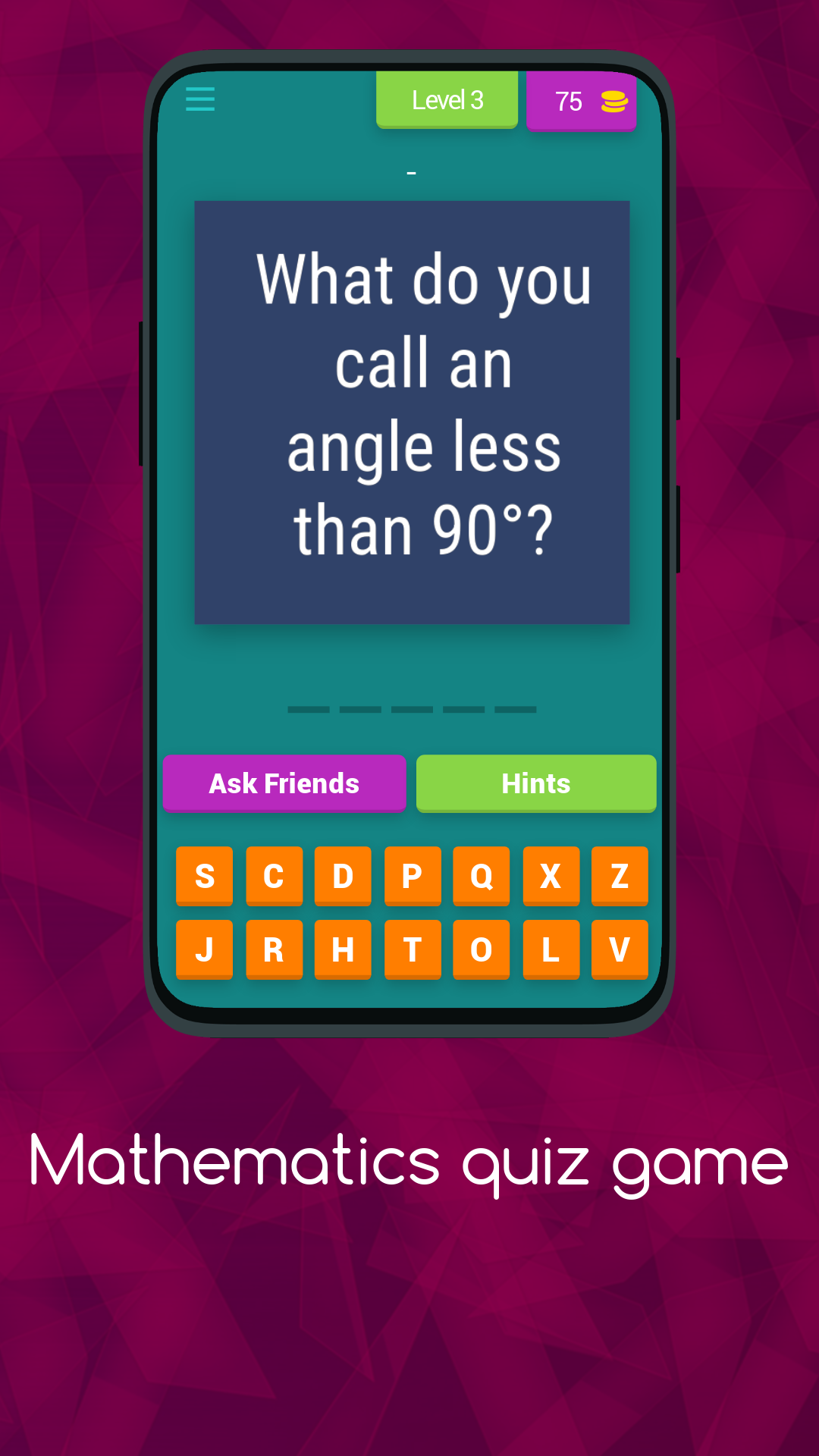 Mathematics quiz game-Amazonアプリストアのアプリ