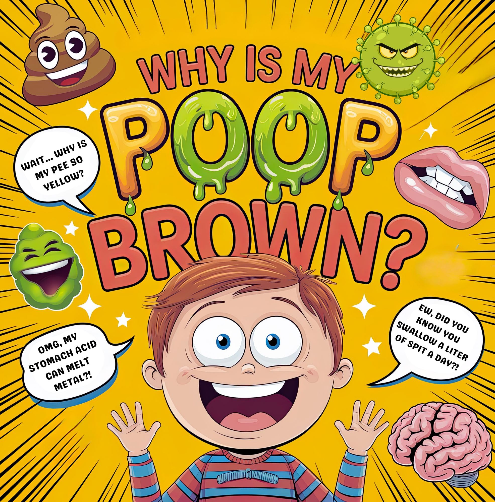 Pdf Why Is My Poop Brown?: Educational Human Biology STEM Book for ...