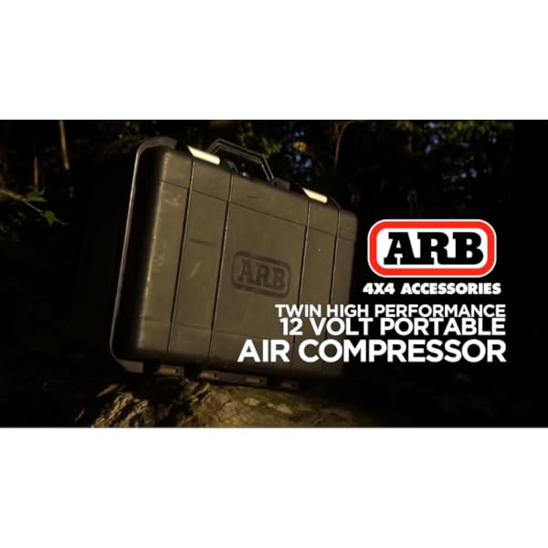 ARB (CKMTP12) 12V Twin Motor High Performance Portable Air Compressor ...