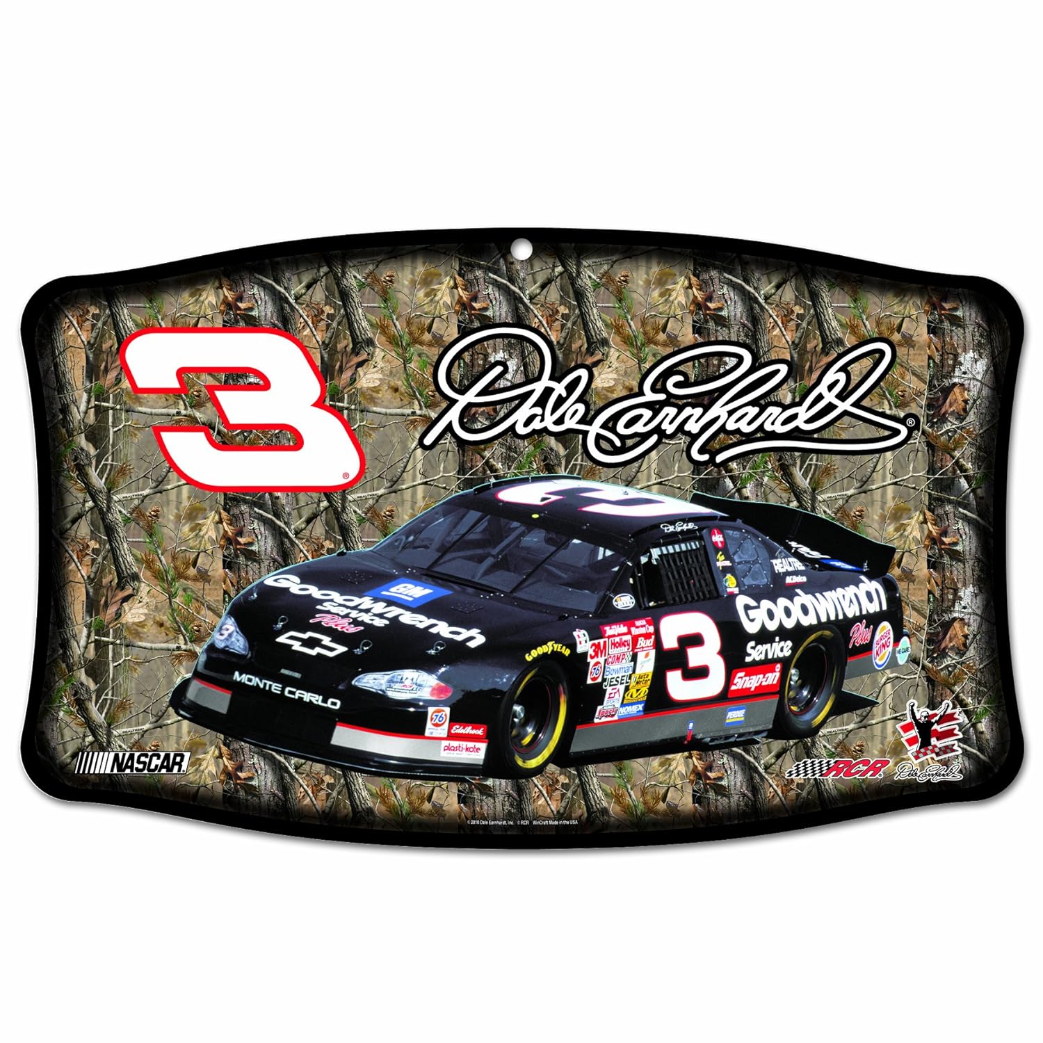 Buy NASCAR Dale Earnhardt Wood Sign Realtree Online at Low Prices in ...