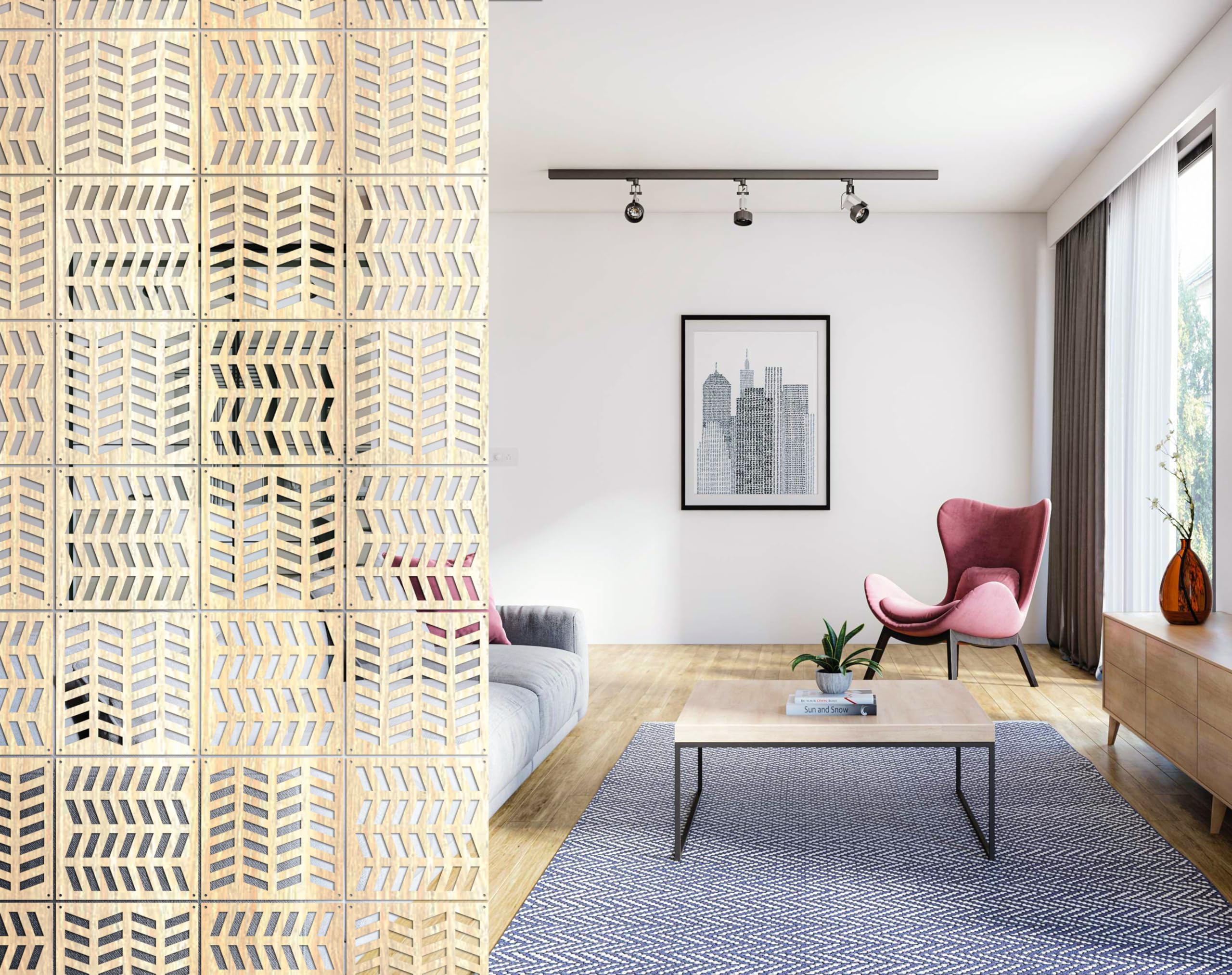 Diy Wall Divider Screen Divide And Conquer: DIY Privacy Screen And