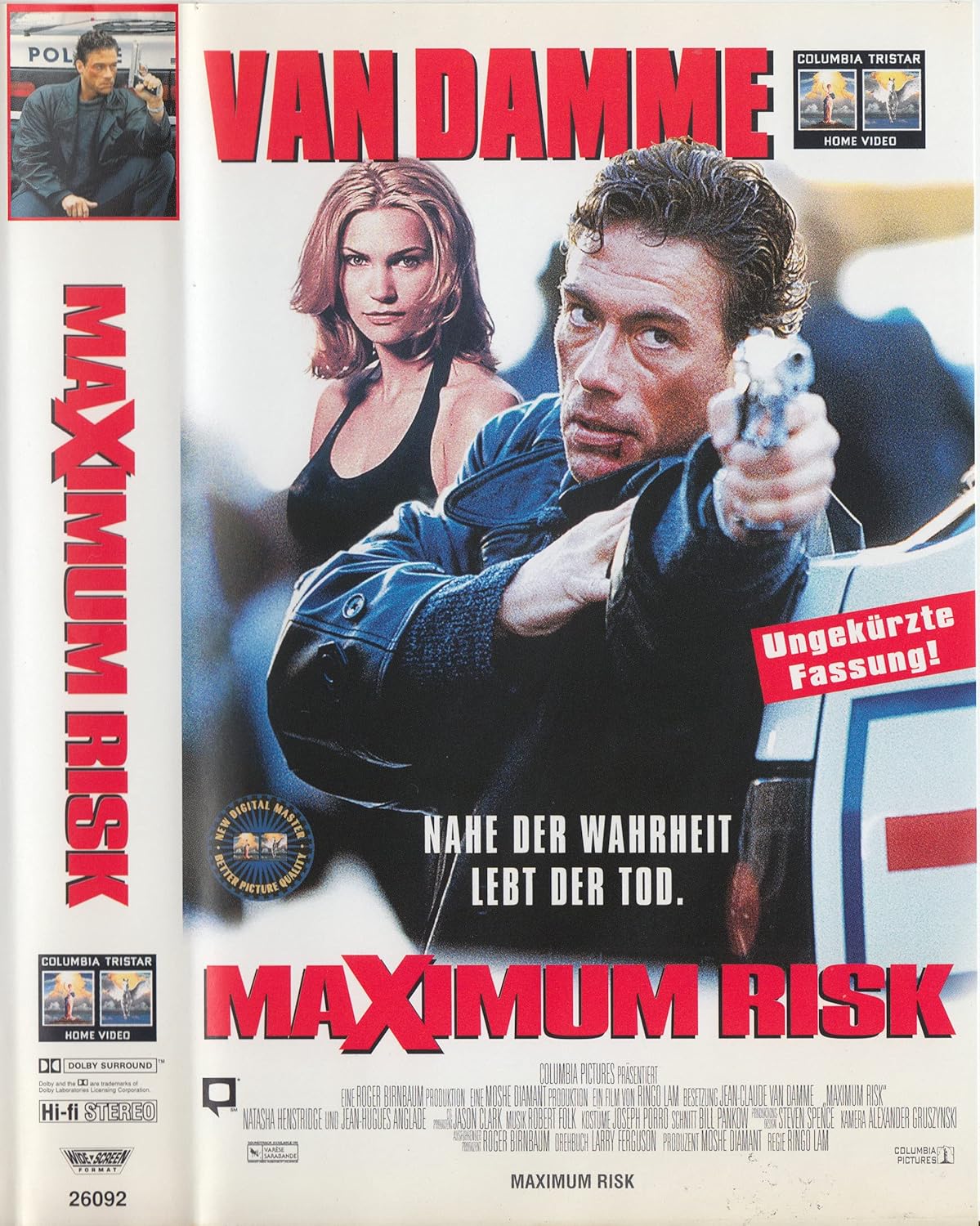 Maximum Risk [VHS] [1997]: Amazon.co.uk: van Damme, Jean-Claude ...