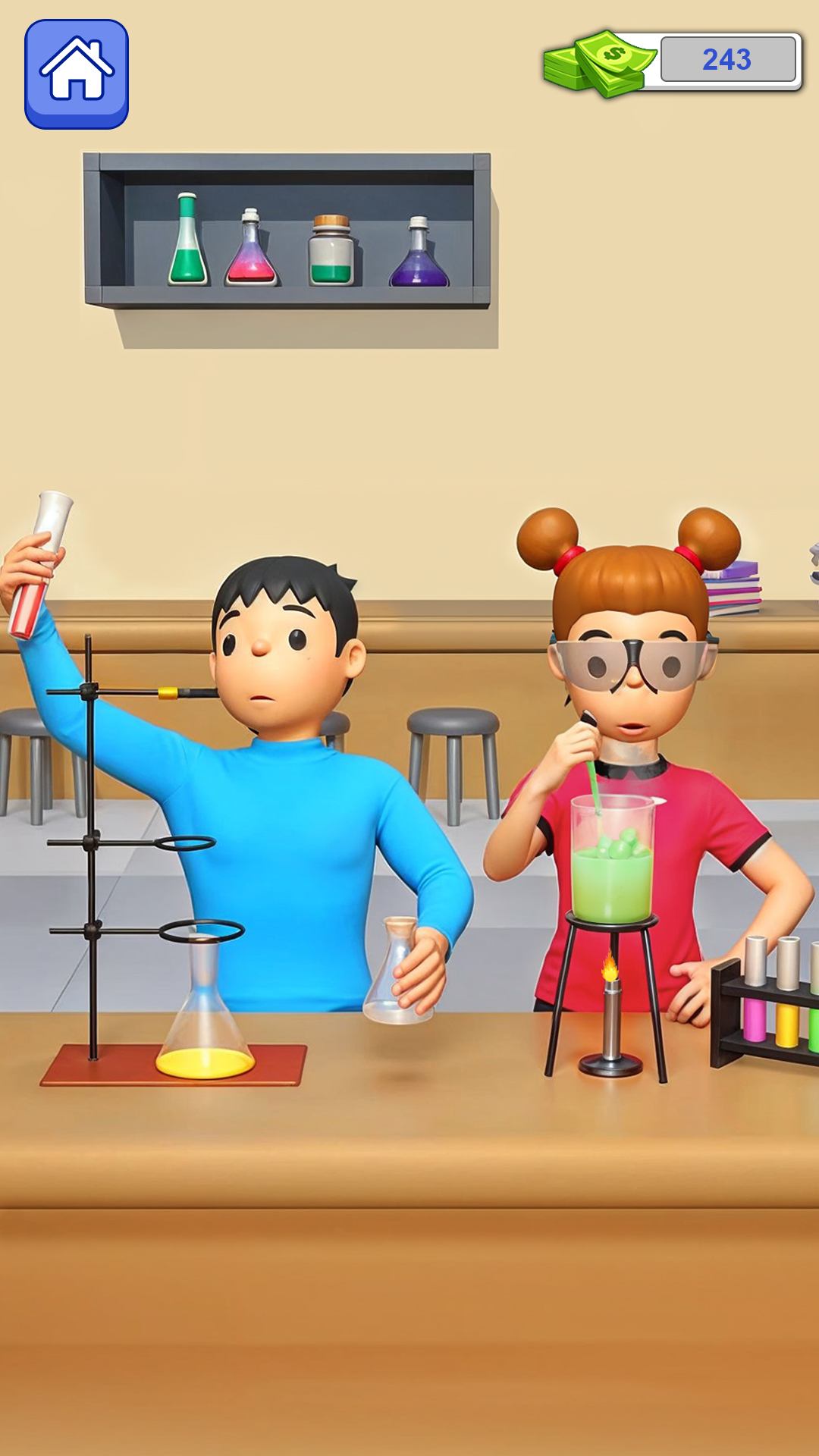 Virtual Teacher Simulator Pass or Fail Game - School Exam Paper Grade ...