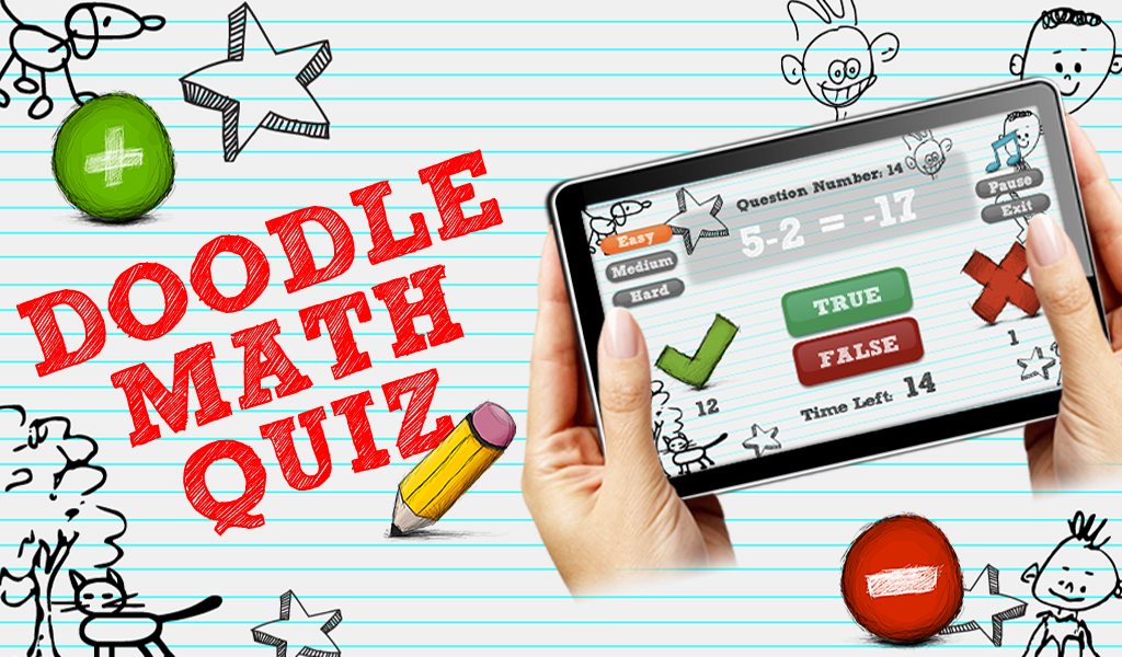 Doodle Math Quiz Game (Kindle Tablet Edition) - App on the Amazon Appstore
