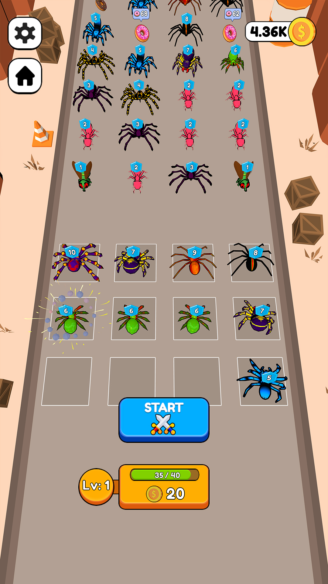 Merge Ants: Underground Battle - App on Amazon Appstore
