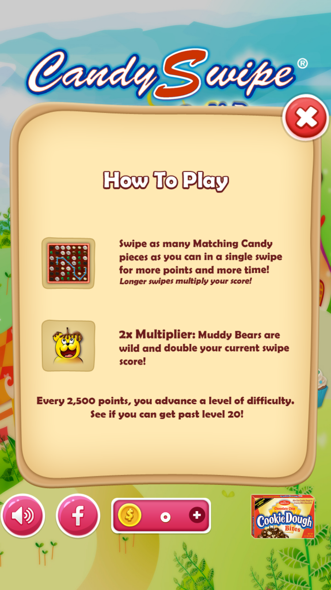 CandySwipe® Cookie Dough Bites® - App on the Amazon Appstore