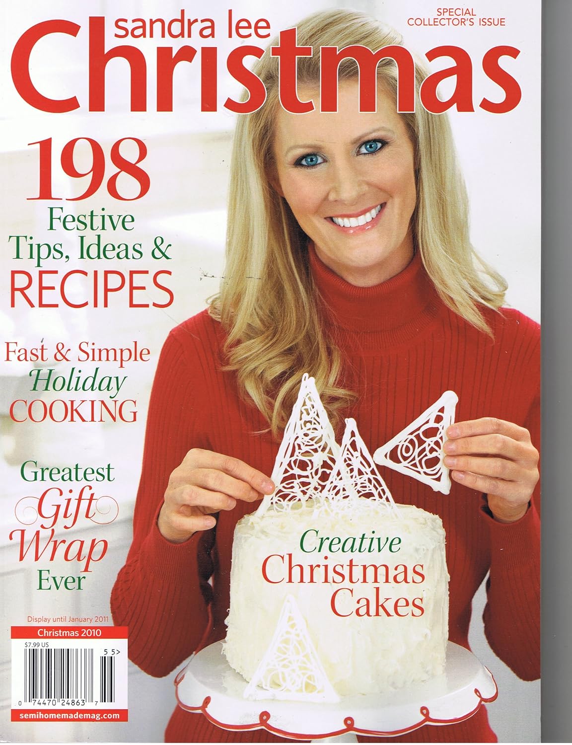 Sandra Lee Christmas (198 Festive Tips, Ideas and Recipes): Sandra Lee ...