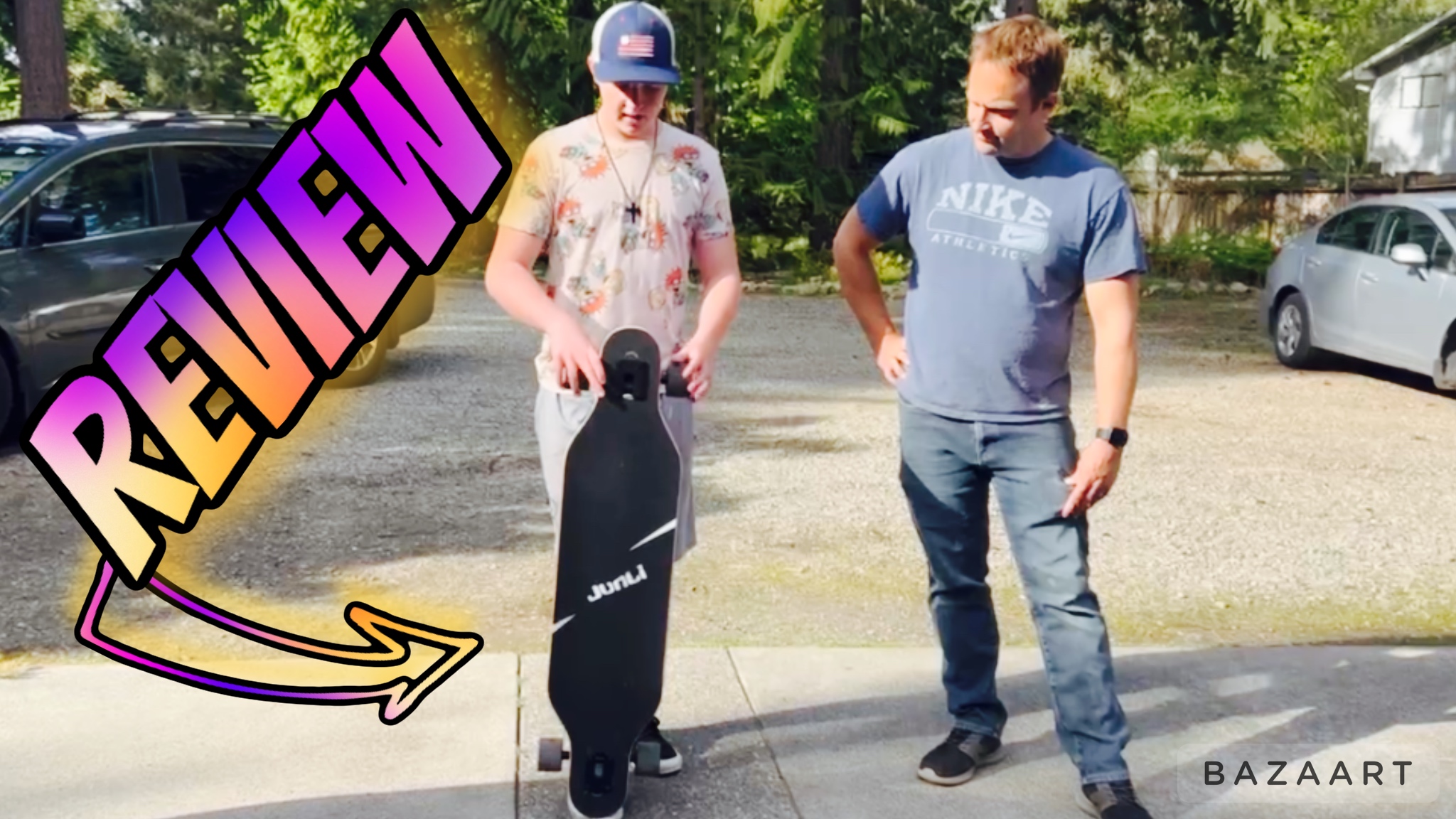 Watch Longboard skateboard review on Amazon Live