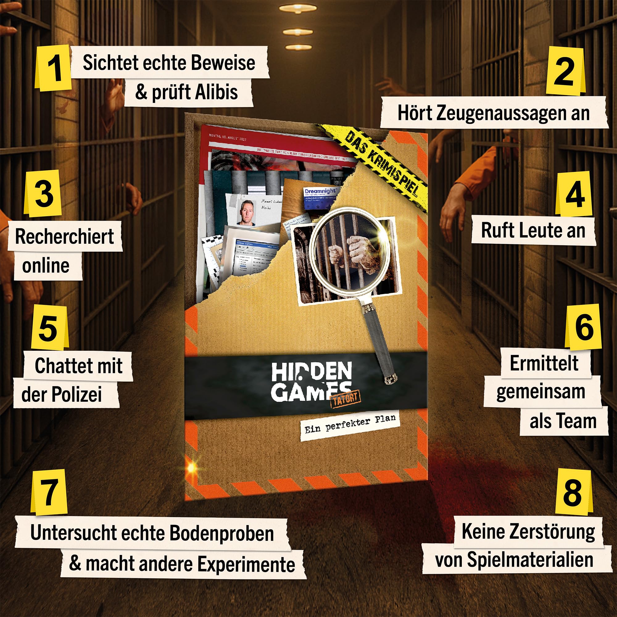 Hidden Games Crime Scene – A Perfect Plan – German – Realistic Crime ...