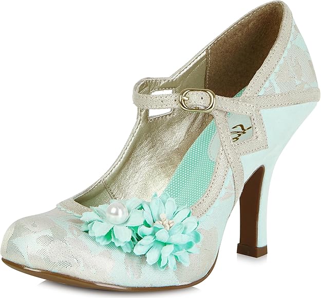 RUBY SHOO Ruby Shoo Yasmin Blue 8 : Amazon.de: Fashion