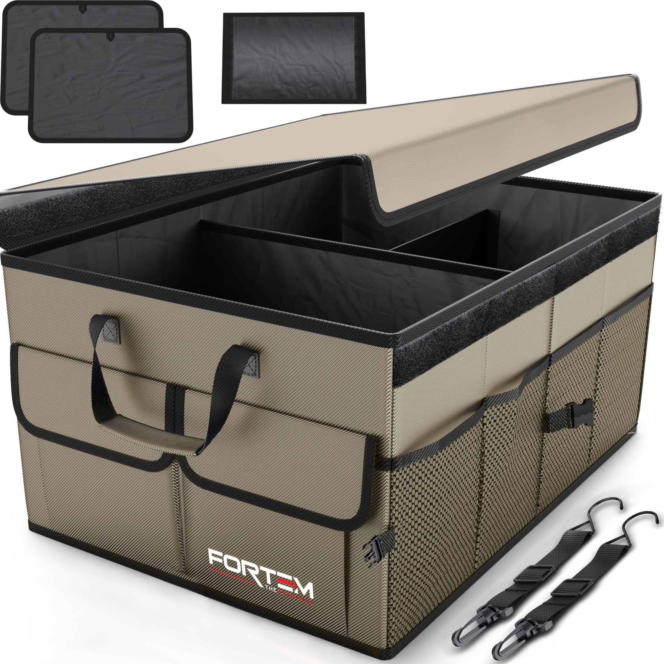 Amazon.com: AOKJOY Car Trunk Organizer Car Storage Organizer ...