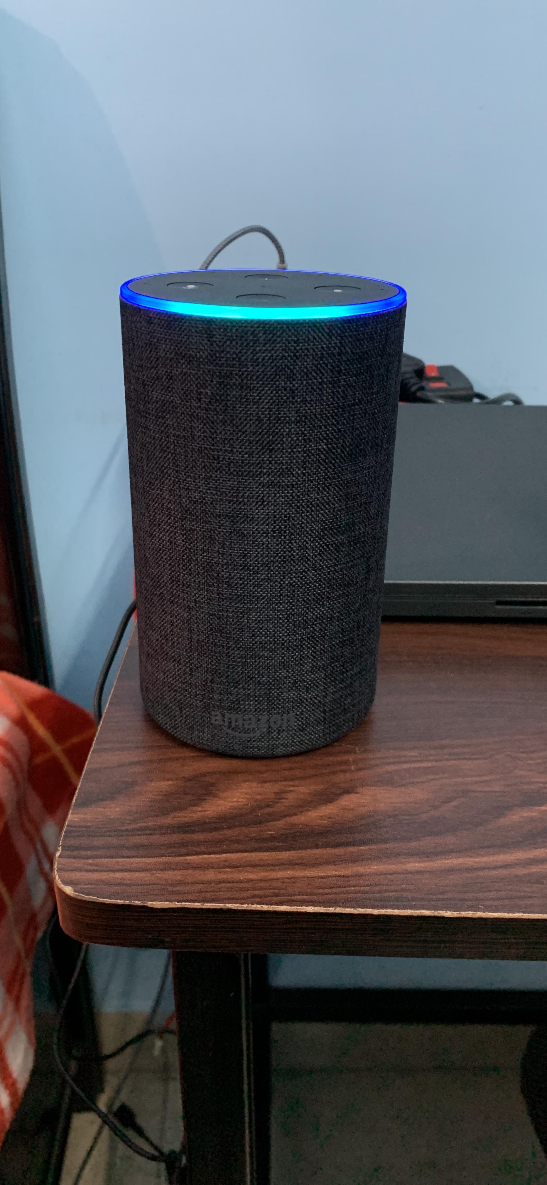 Amazon Echo (2nd Gen), Certified Refurbished, Black – Smart speaker ...