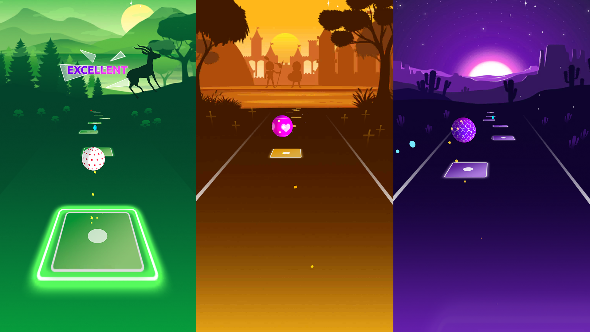 Magic tiles hop 3D EDM Rush! Dancing Ball Hop Music Game Forever - App ...