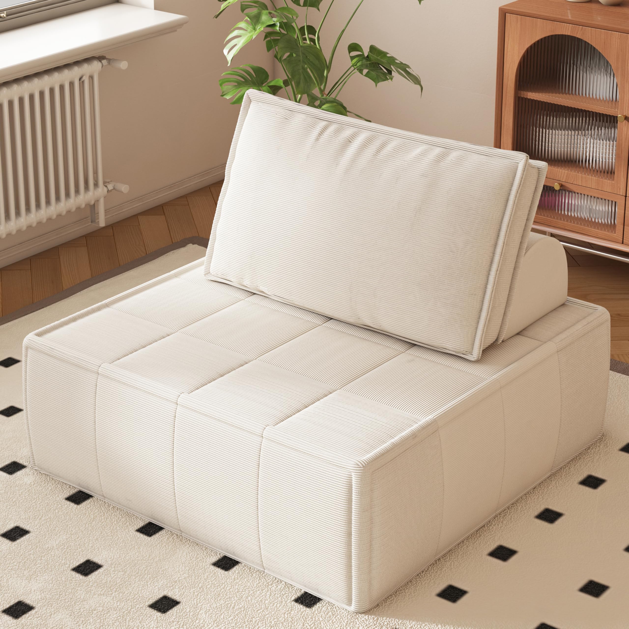 Amazon.com: PurrJoys Modular Sectional Sofa, 35" Small Sofa Couch ...