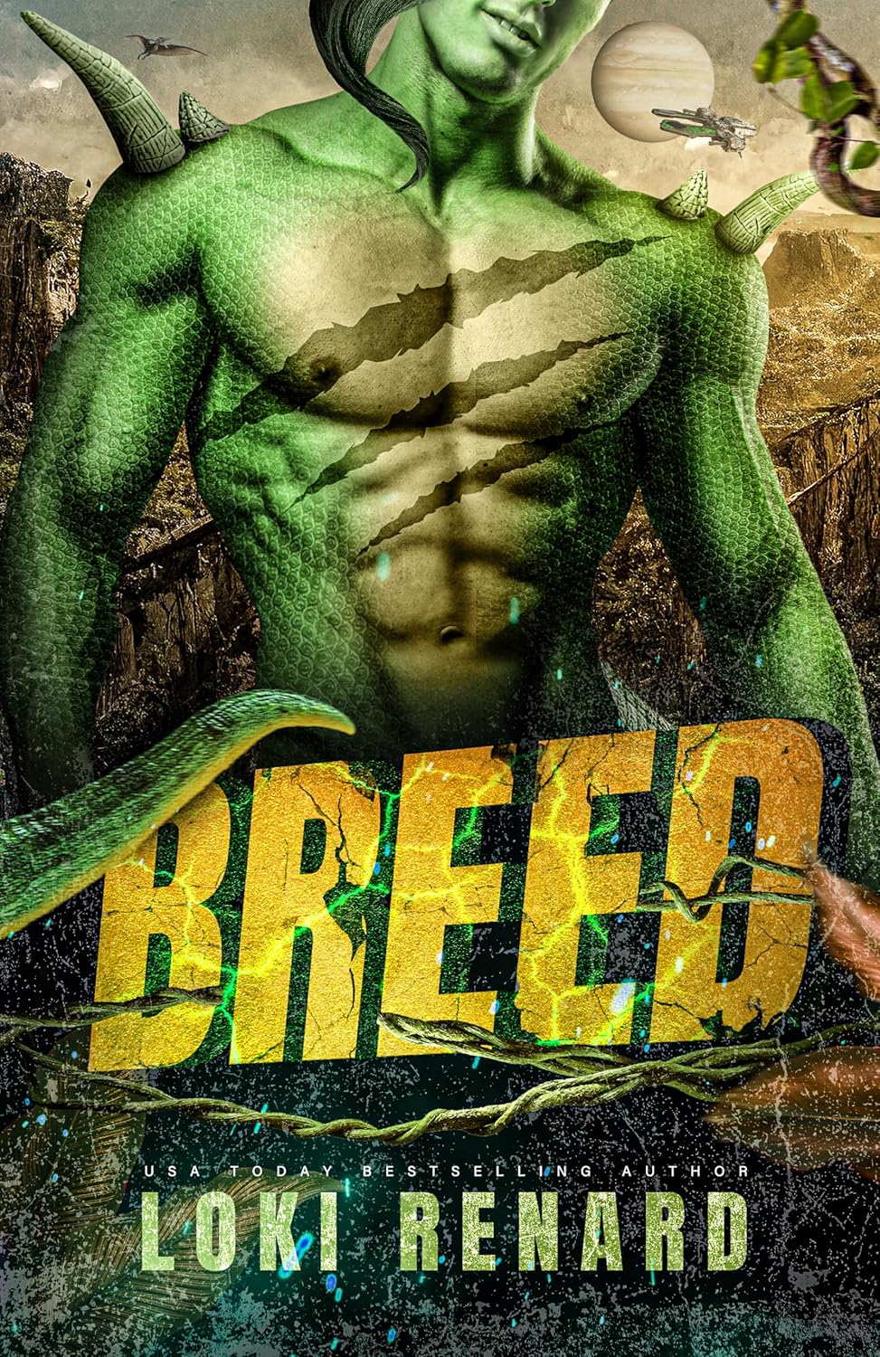 Breed: A Dark Alien Romance (Primal Planet) eBook : Renard, Loki ...
