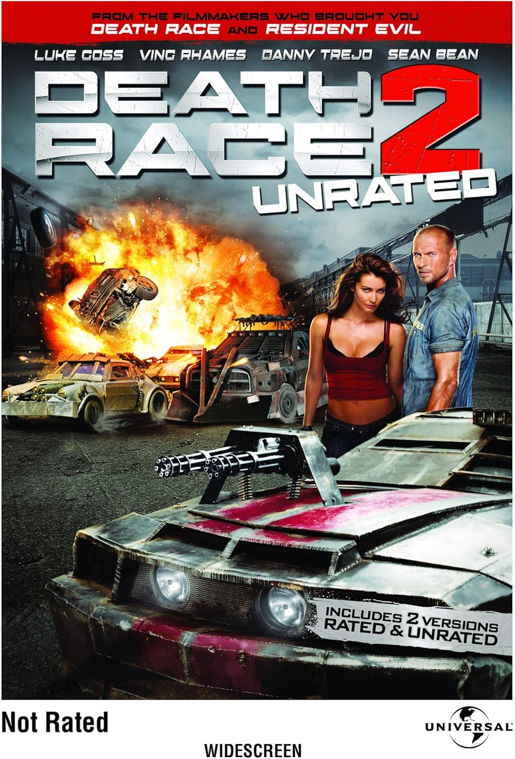 Universal Studios Death Race 2 Bilingual Rated & Unrated Edition