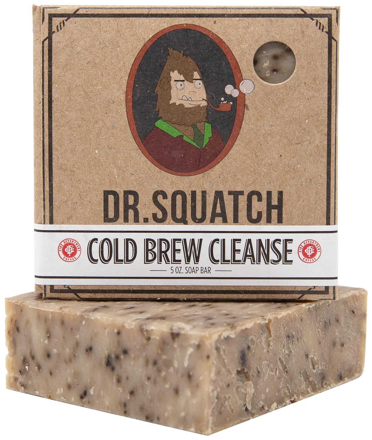 Amazon.com: Dr. Squatch Cold Brew Cleanse Coffee Soap Bar – Blend of ...