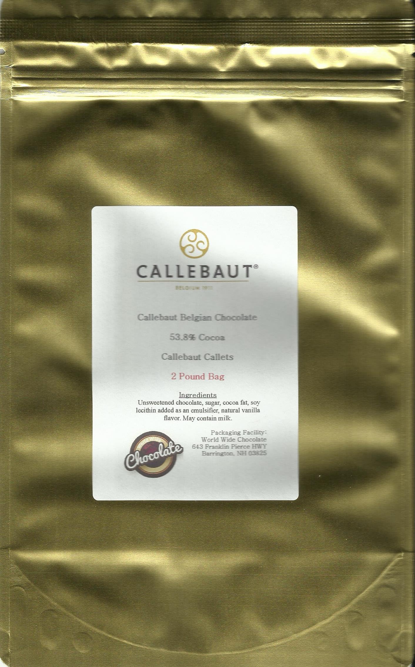 Amazon.com : Callebaut Belgian Dark Couverture Chocolate Semisweet ...