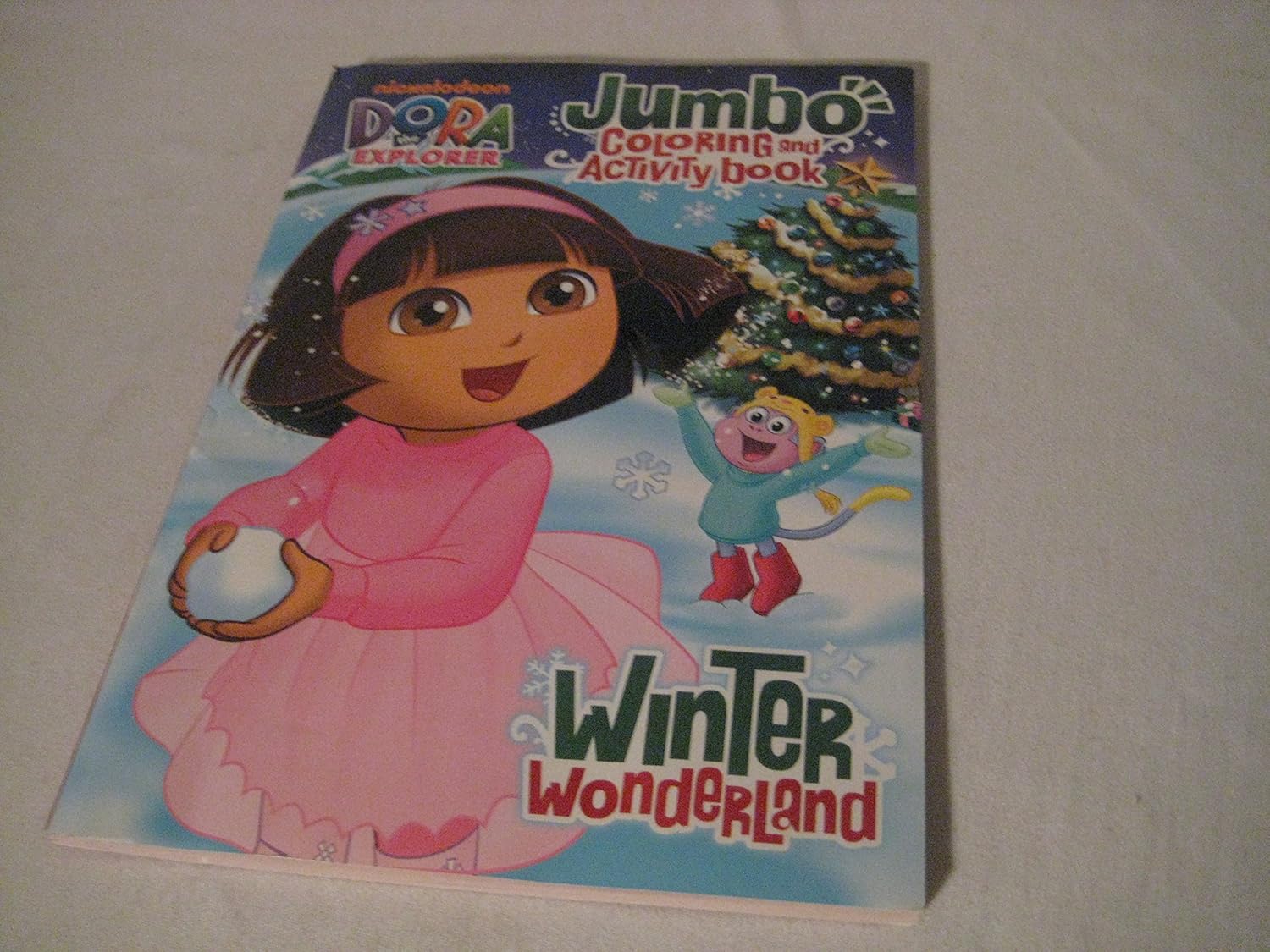 Amazon.com: Dora The Explorer Jumbo Coloring And Activity Book ...
