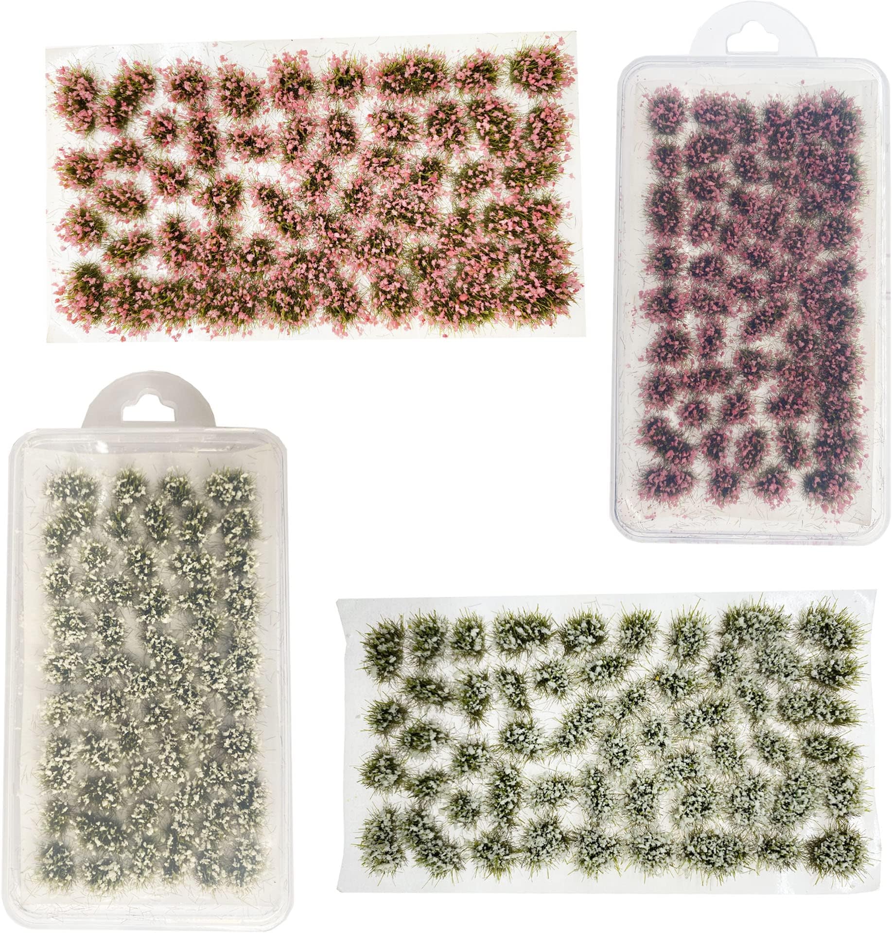 Amazon.com: Cayway 208 PCS Static Grass Tuft Model Grass Tufts Terrain ...