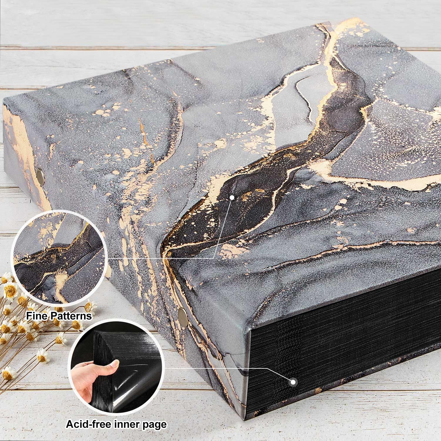 Snapklik.com : Photo Album 4x6 1000 Pockets, Extra Large Big Capacity ...