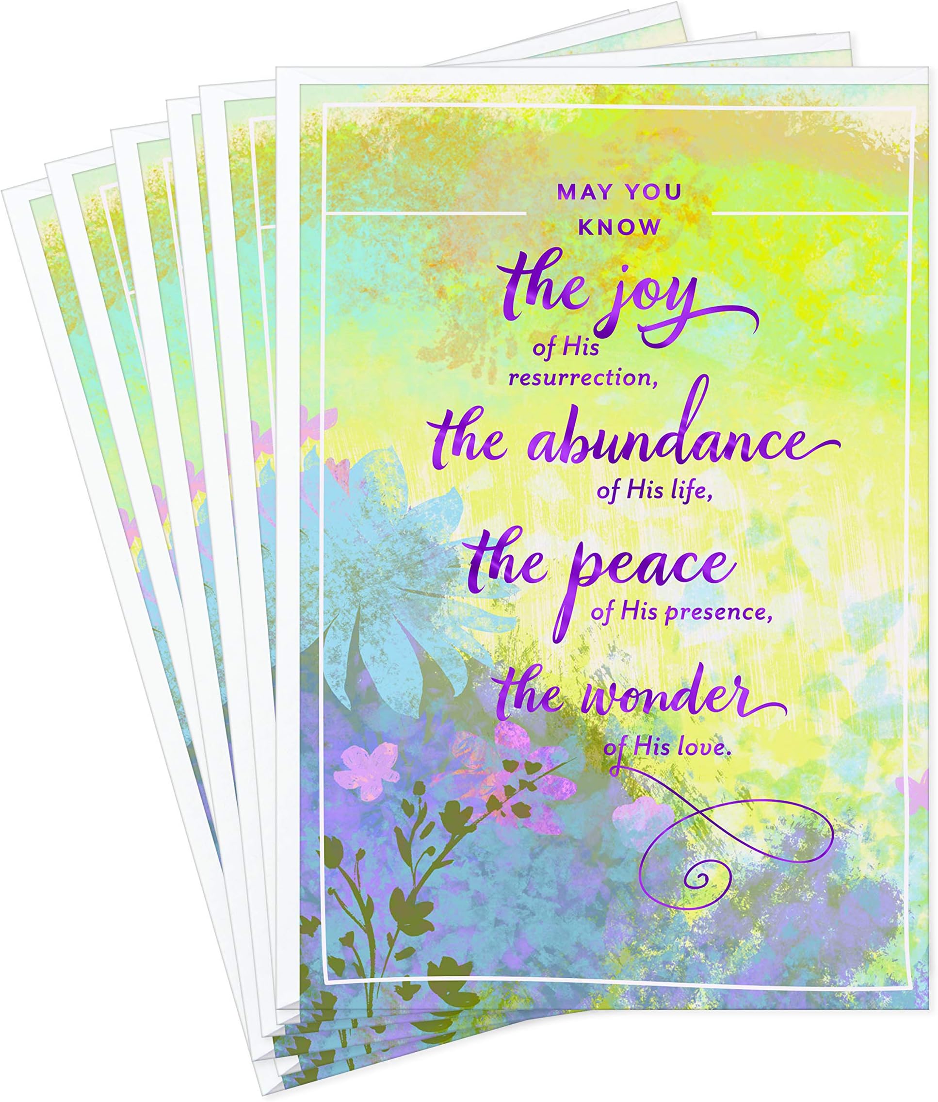 Amazon.com : Hallmark Dayspring Pack of Religious Easter Cards, Wonder ...