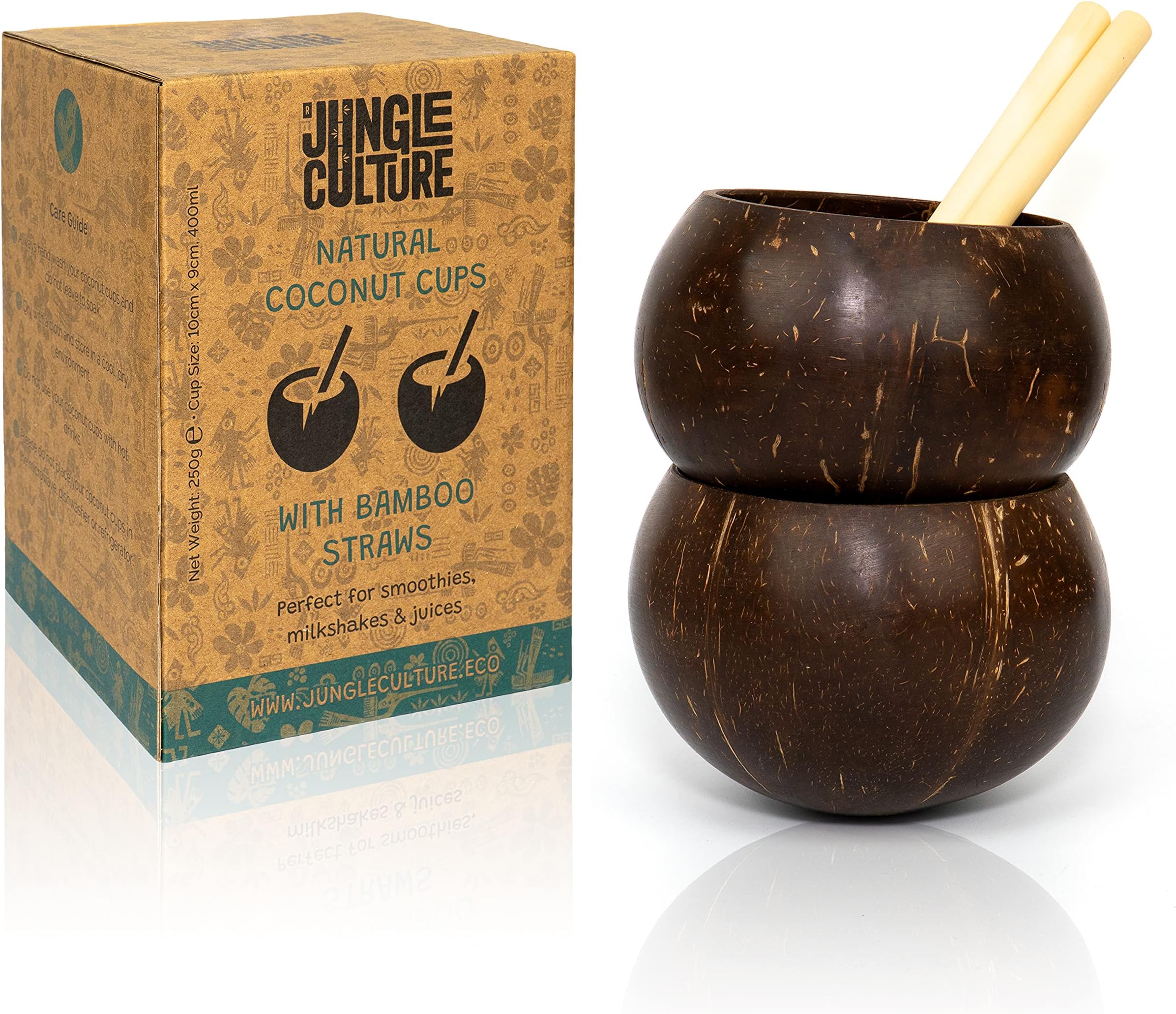 Amazon.com: Jungle Culture® Real Coconut Shell Cups for Malibu ...