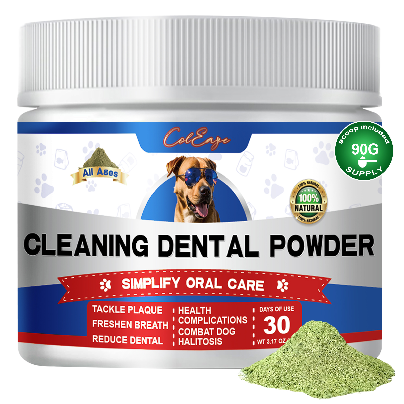 Dog Teeth Cleaning Aazon.co : Pawtitas Natural Dog Toothpaste Powder ...